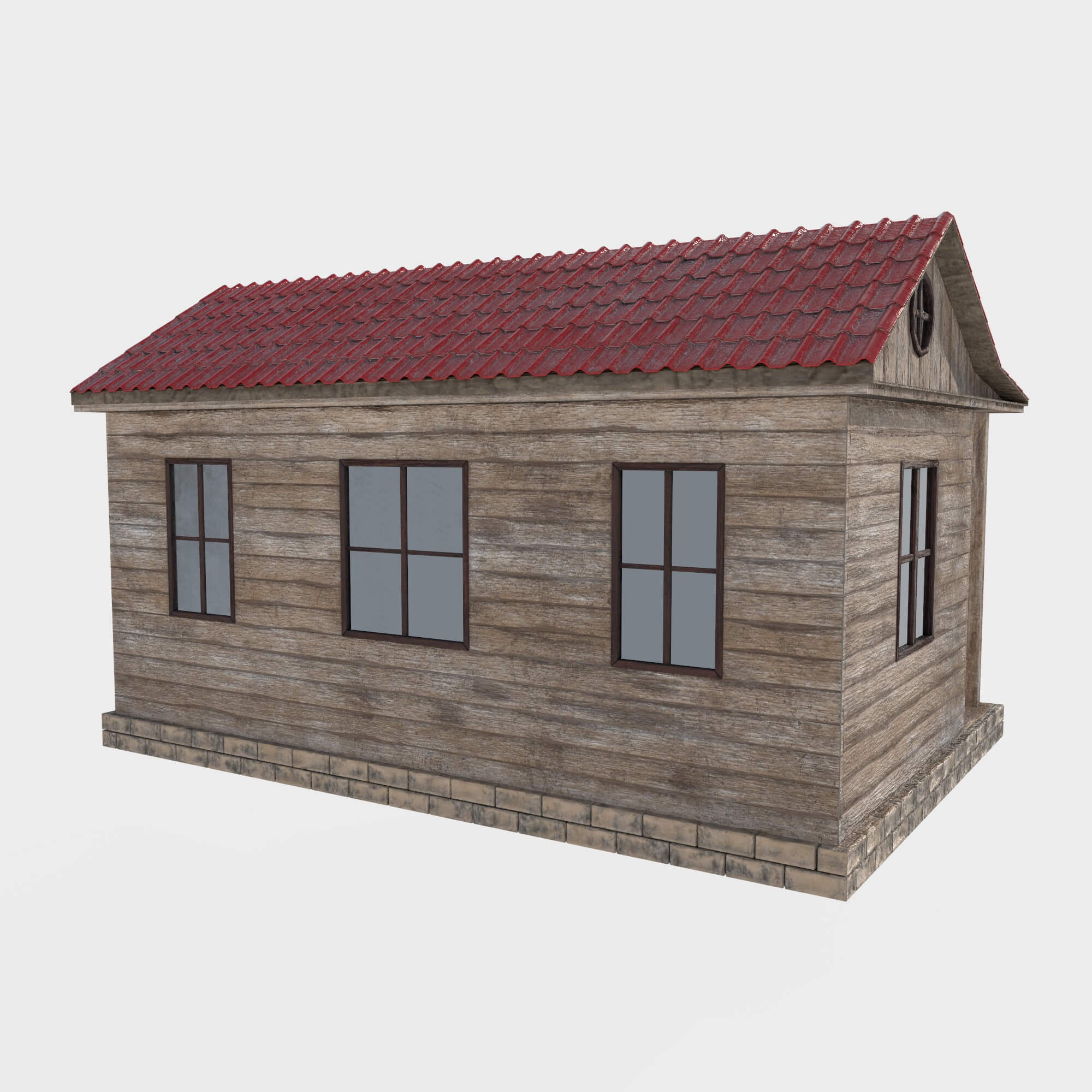 Ranch House - 3D Model by katherina