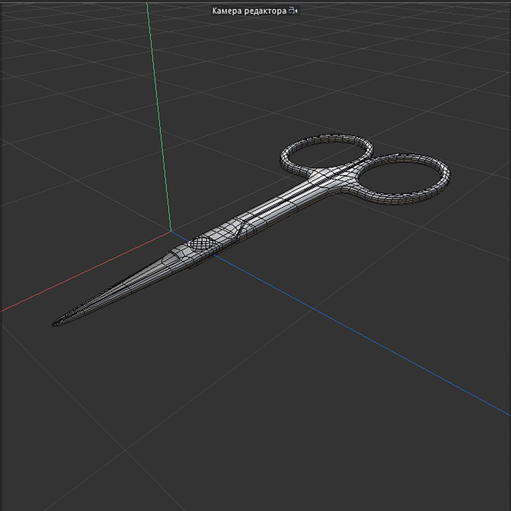 Scissors - 3D Model by katherina