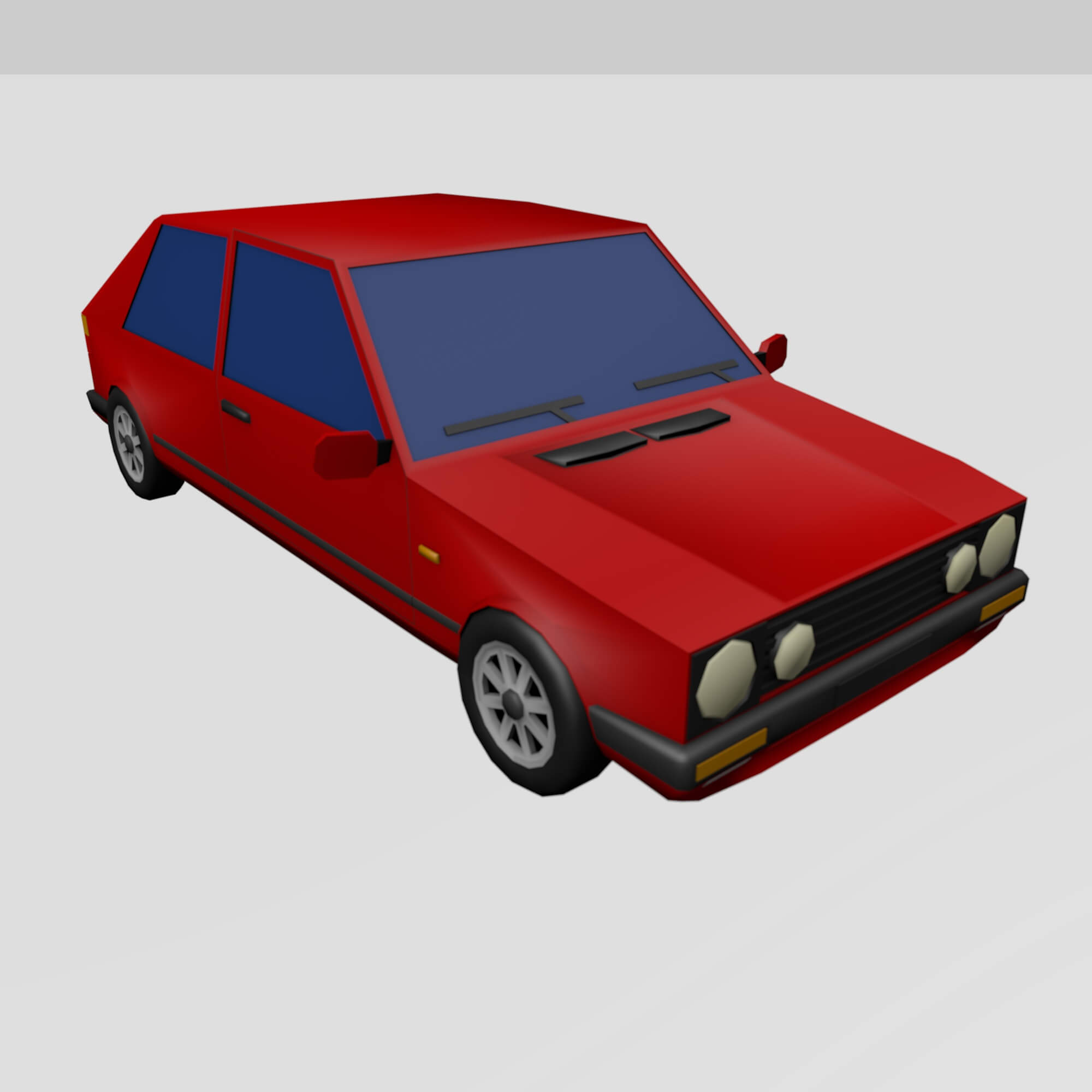 Set of cars and van - 3D Model by katherina