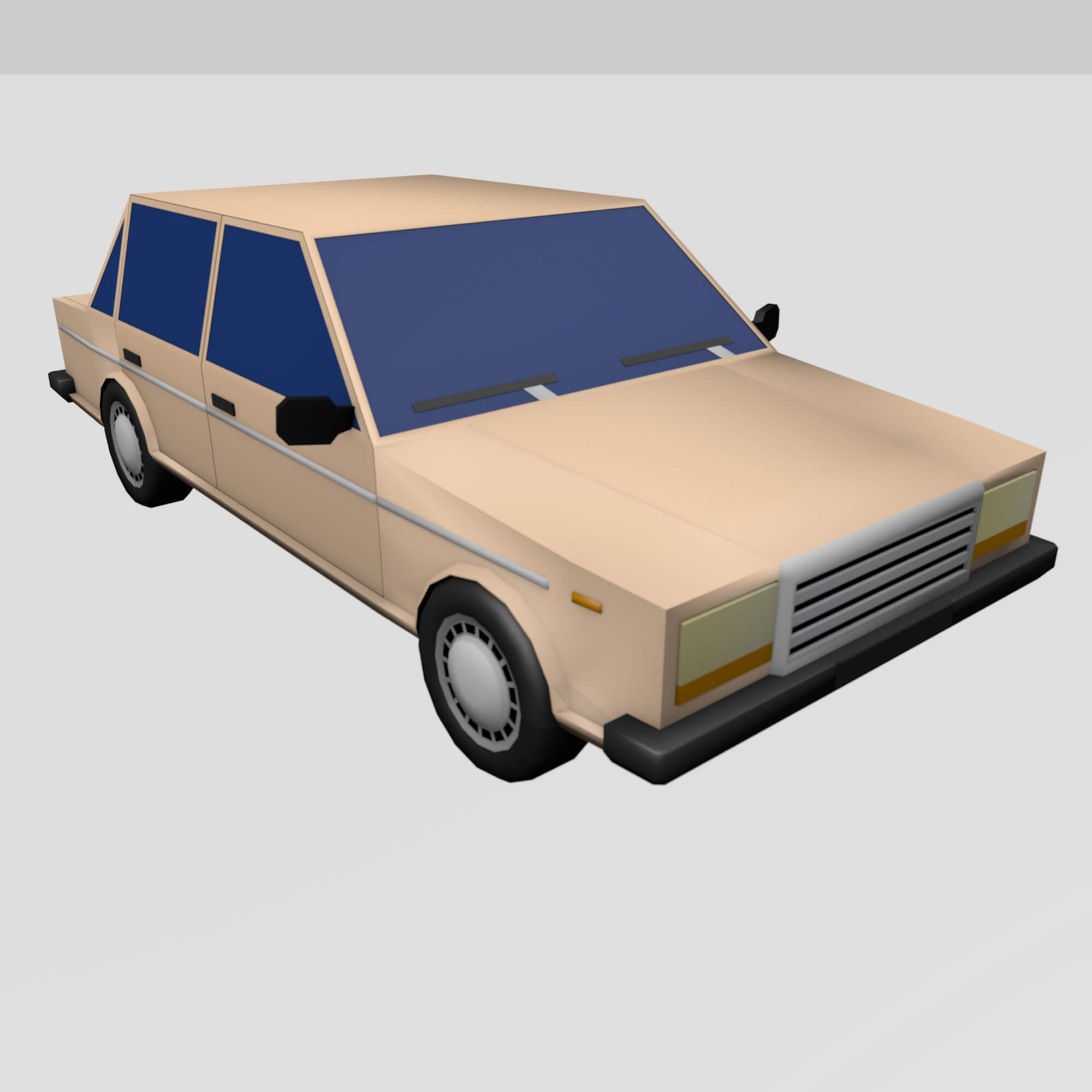 Set of cars and van - 3D Model by katherina