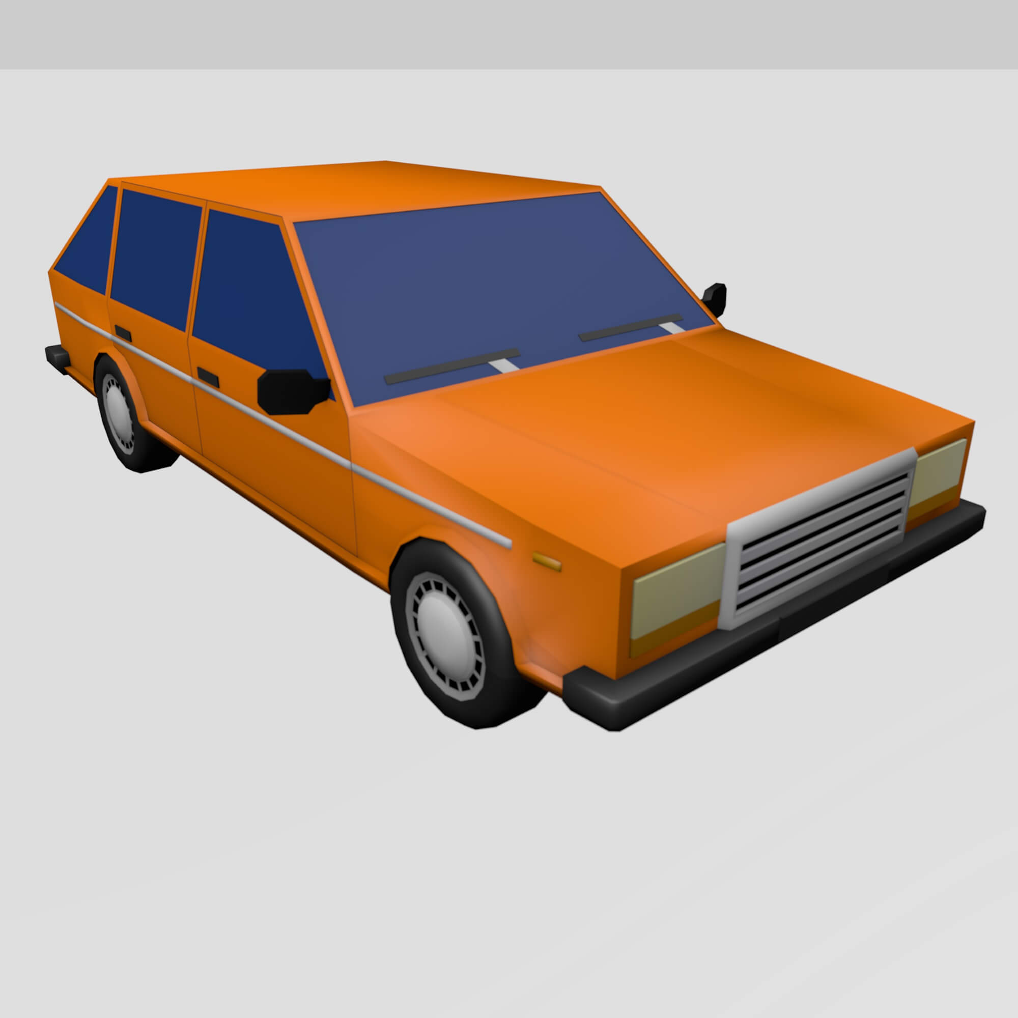 Set of cars and van - 3D Model by katherina