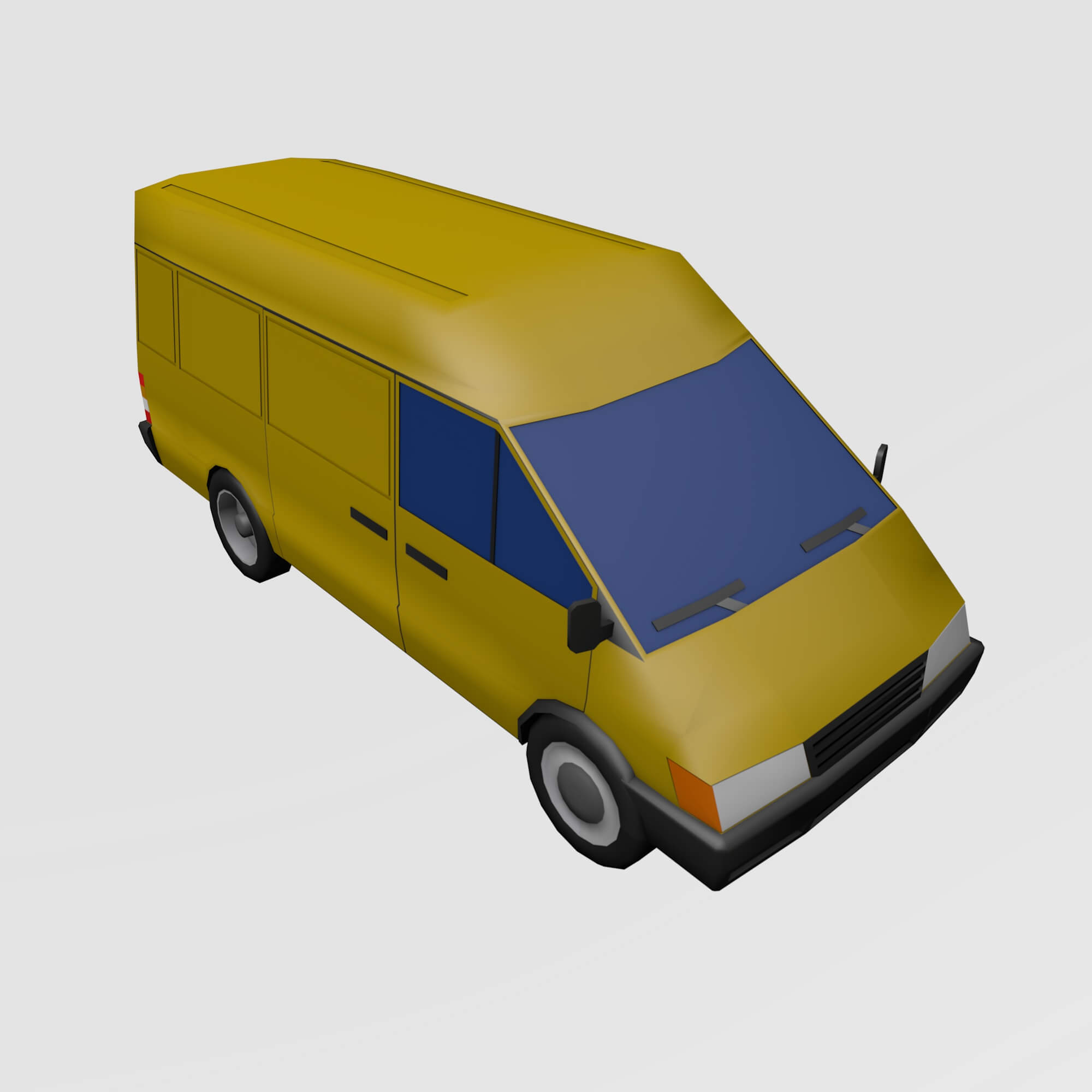Set of Light-Duty Cars 3D Model by katherina