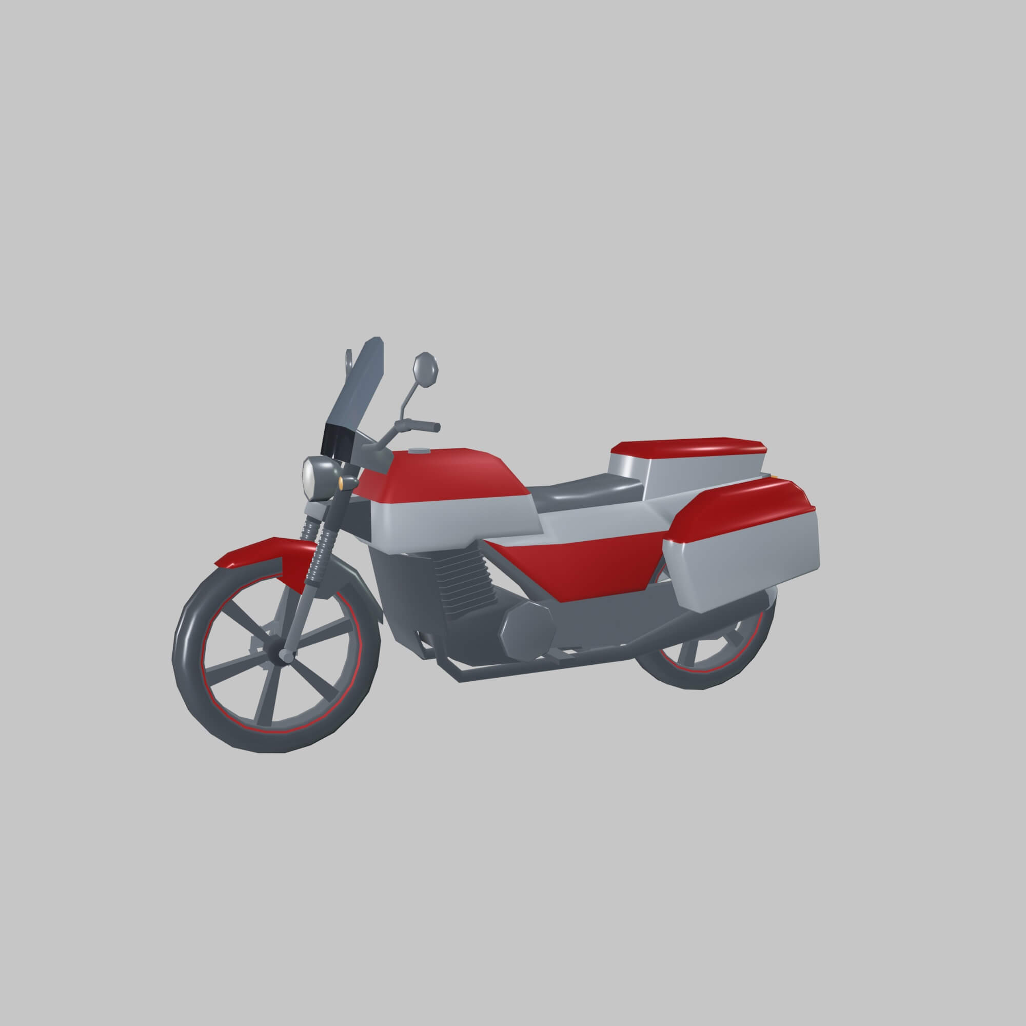 Set of Motorcycles and Bicycles - 3D Model by katherina
