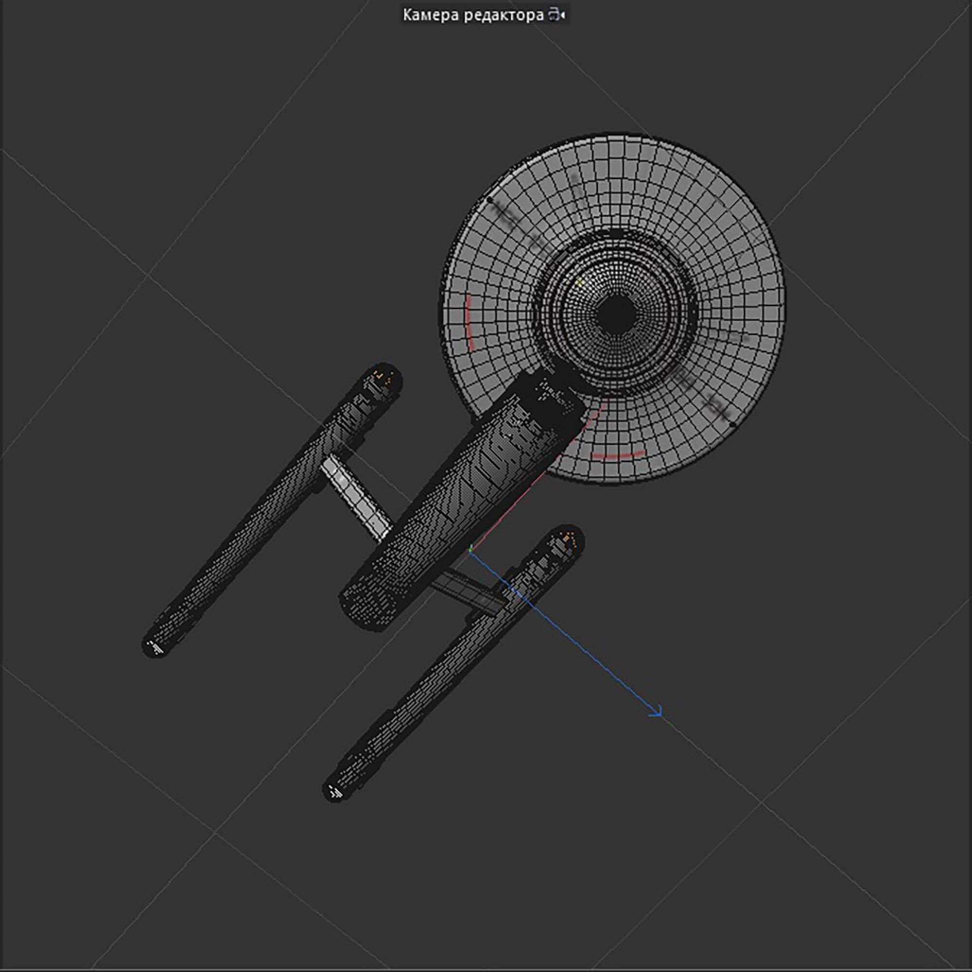 Ship Enterprise Ncc-1701 From Star Trek 3D Model by katherina
