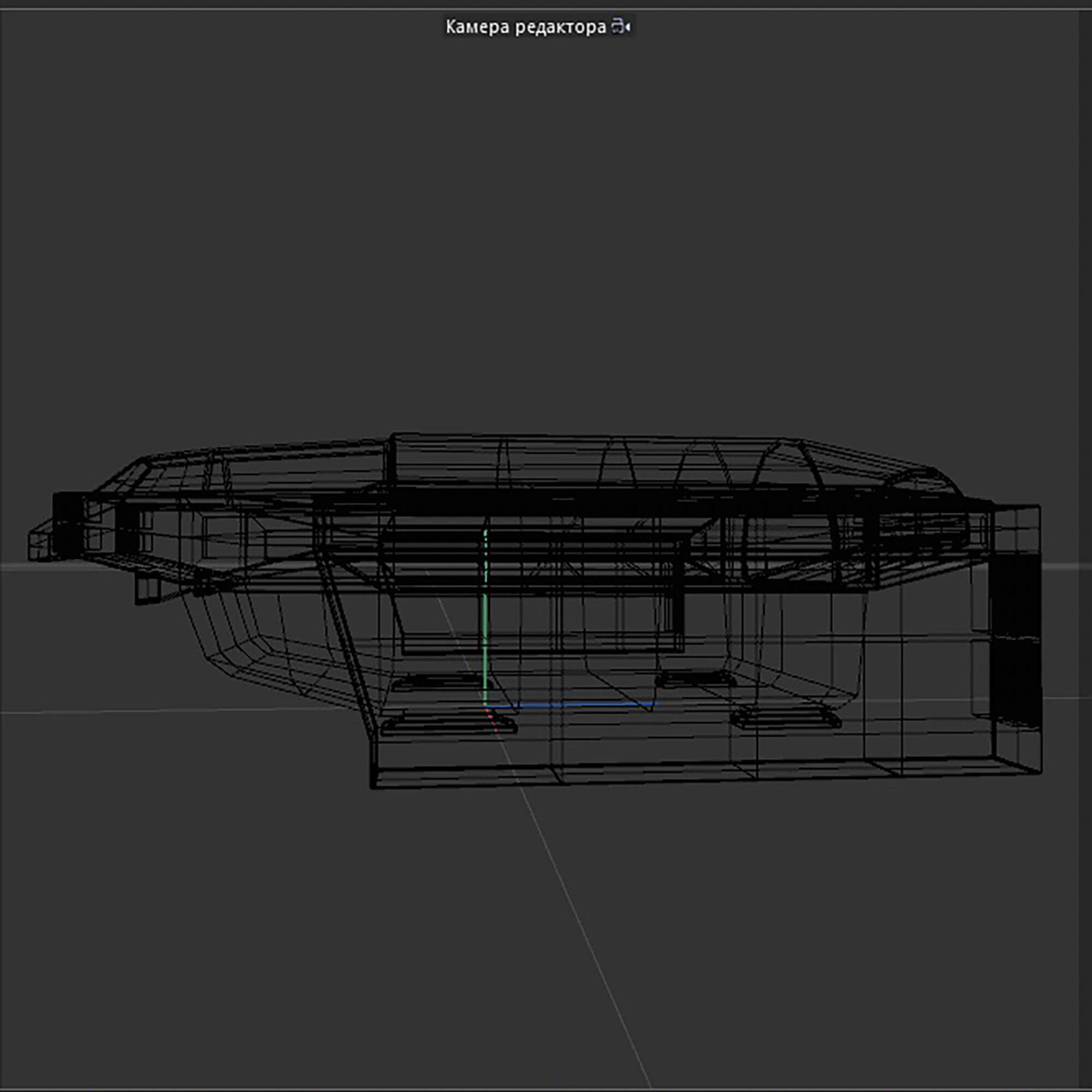Space Cargo Ship 2 - 3D Model by katherina