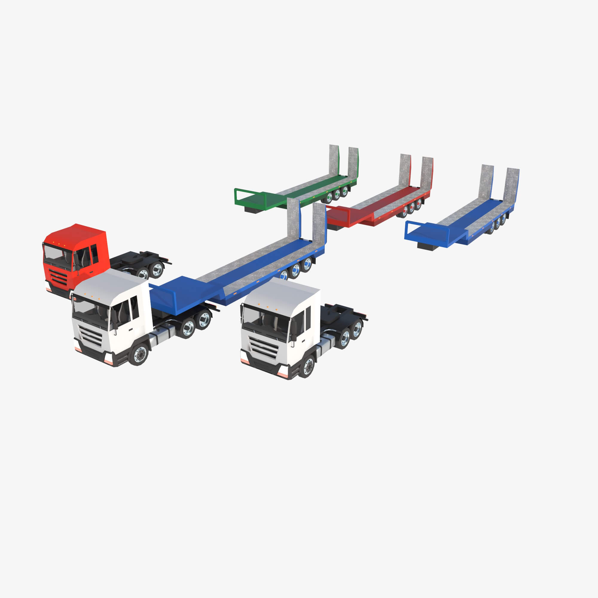 Truck Showroom - 3D Model by katherina