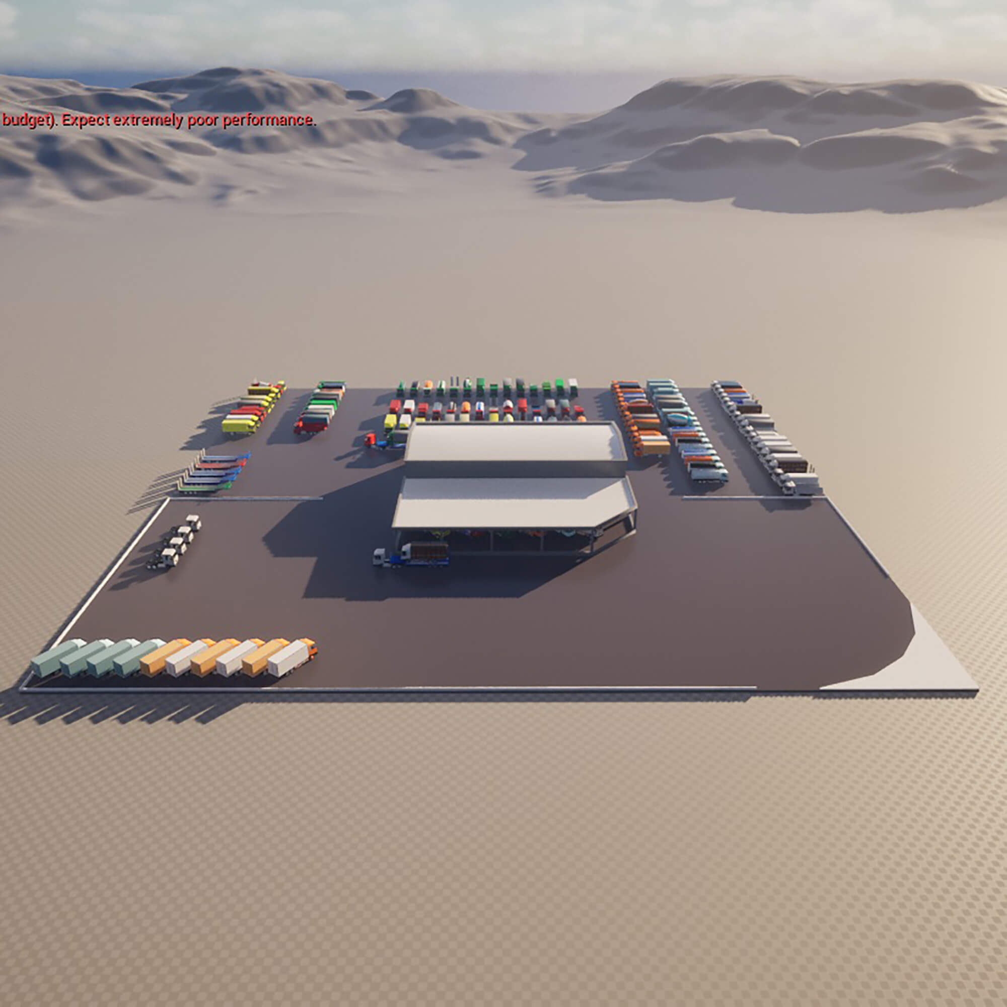 Truck Showroom - 3D Model by katherina