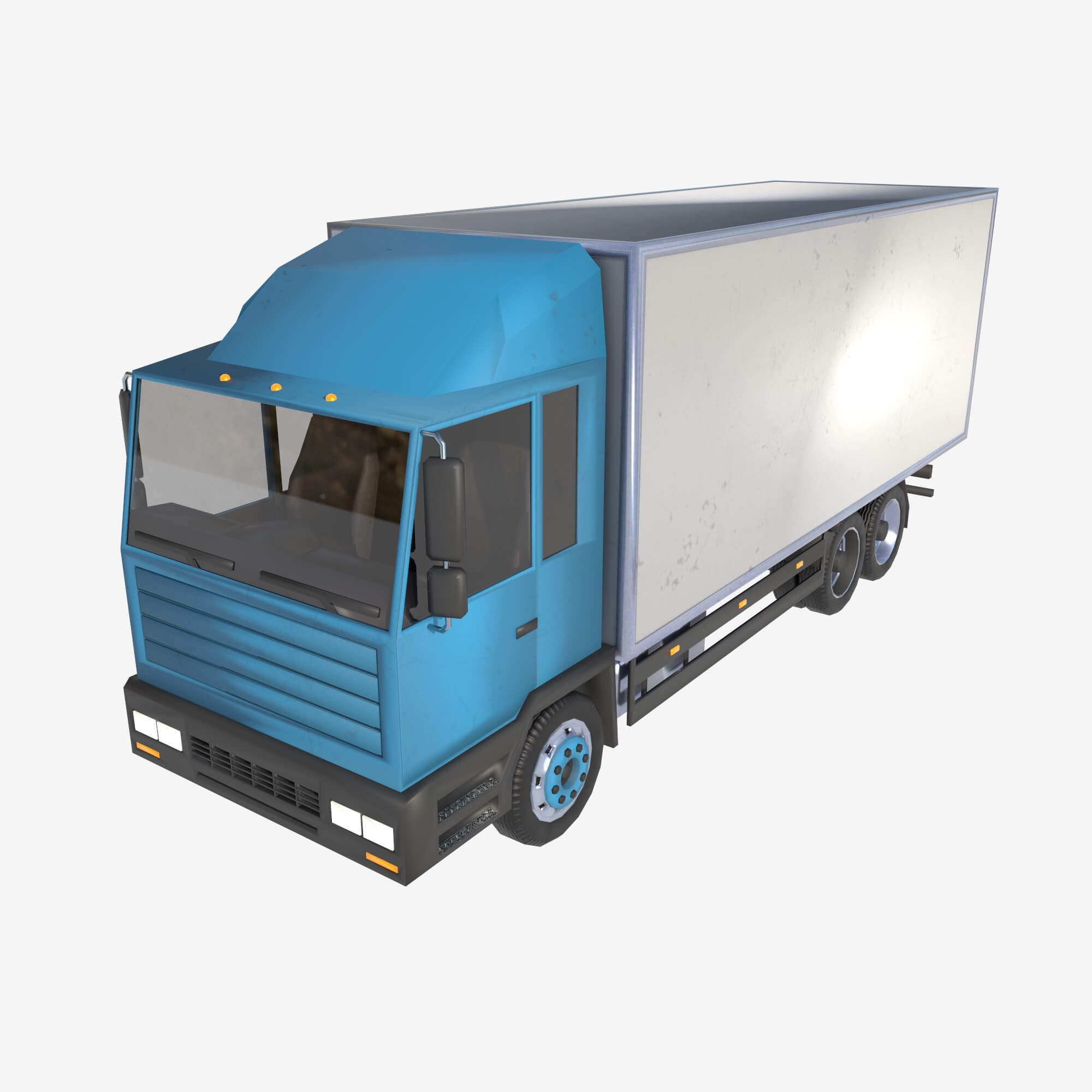 two- and three-axle van 3D Model by katherina