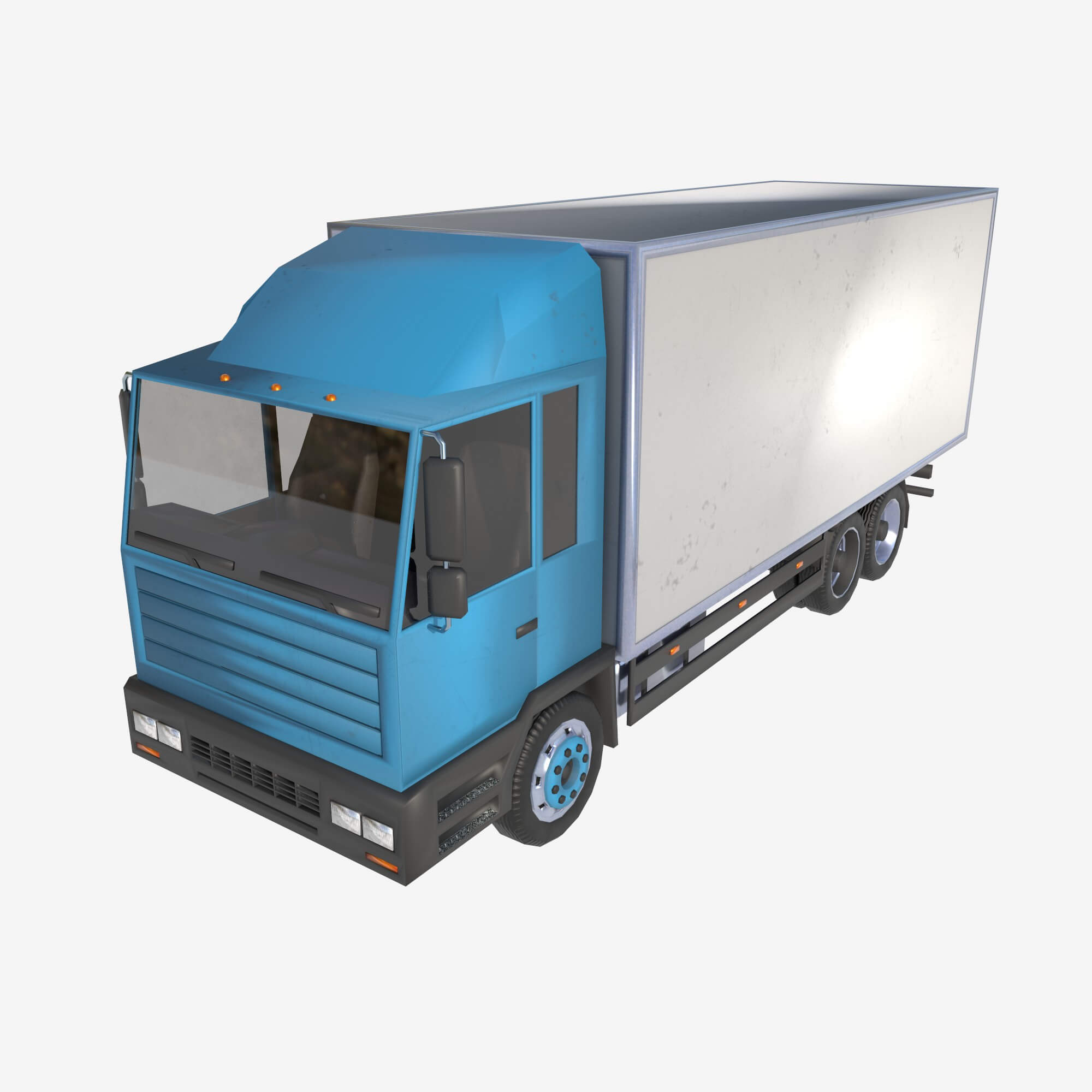 two- and three-axle van 3D Model by katherina