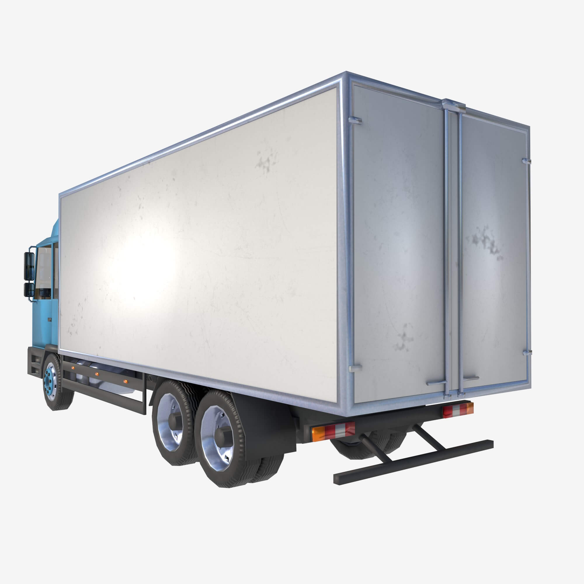 two- and three-axle van 3D Model by katherina