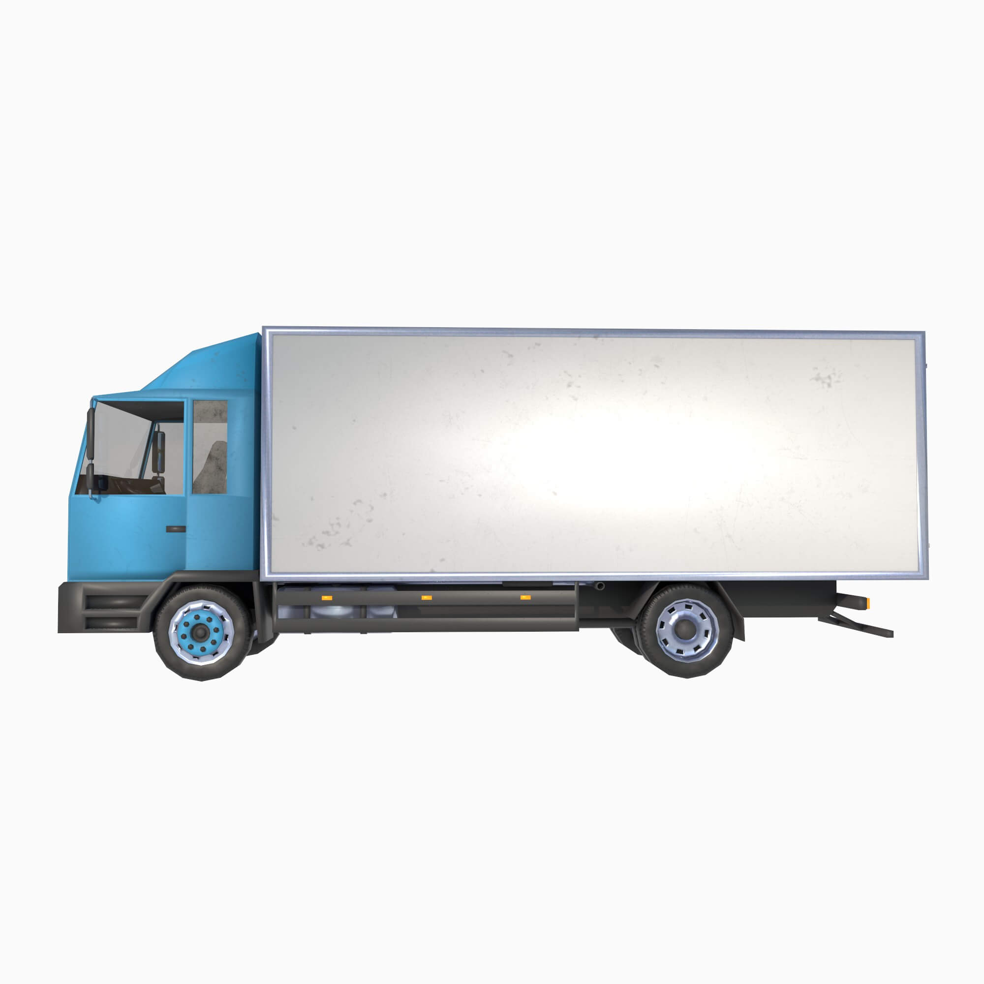 two- and three-axle van 3D Model by katherina