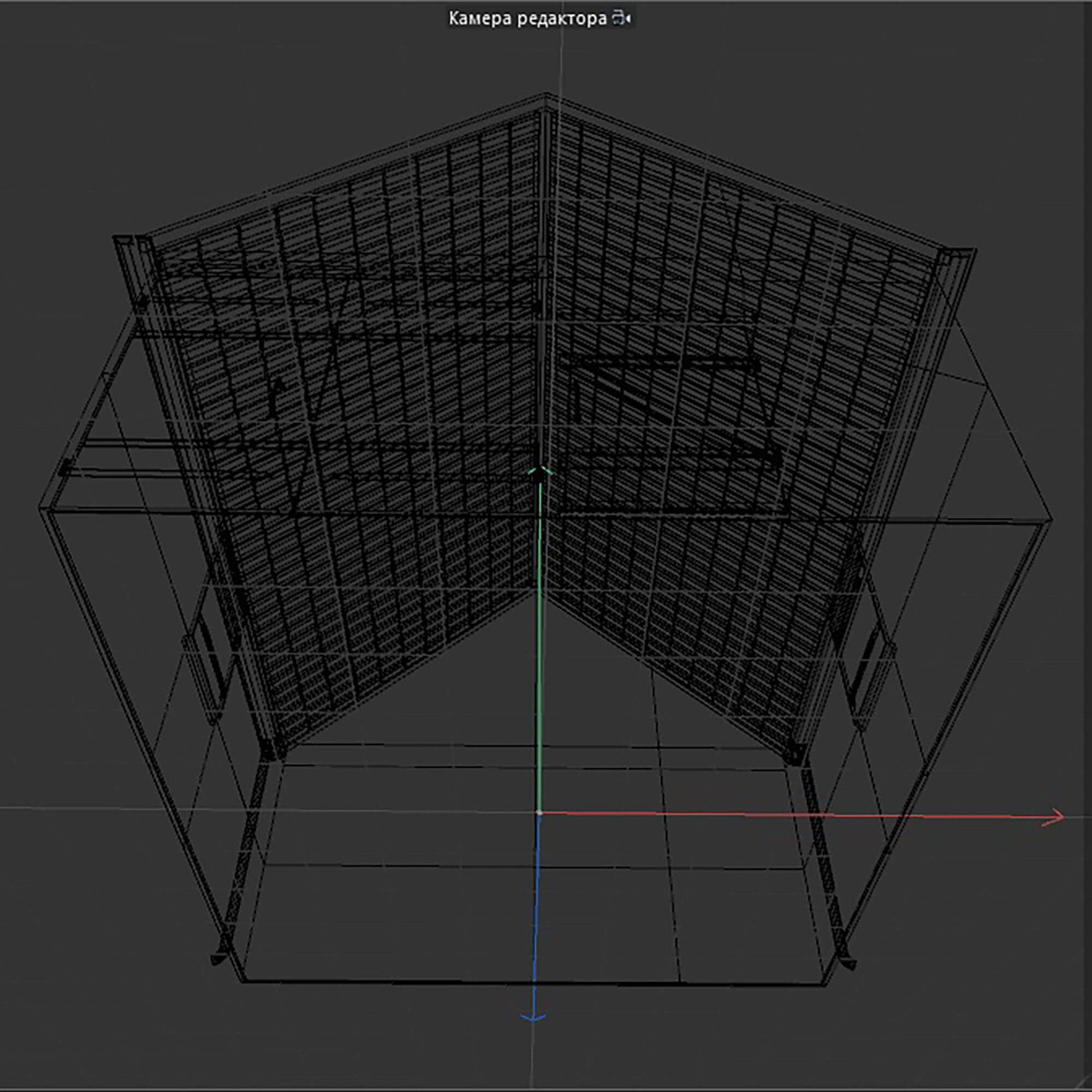 Wooden Shed - 3D Model by katherina