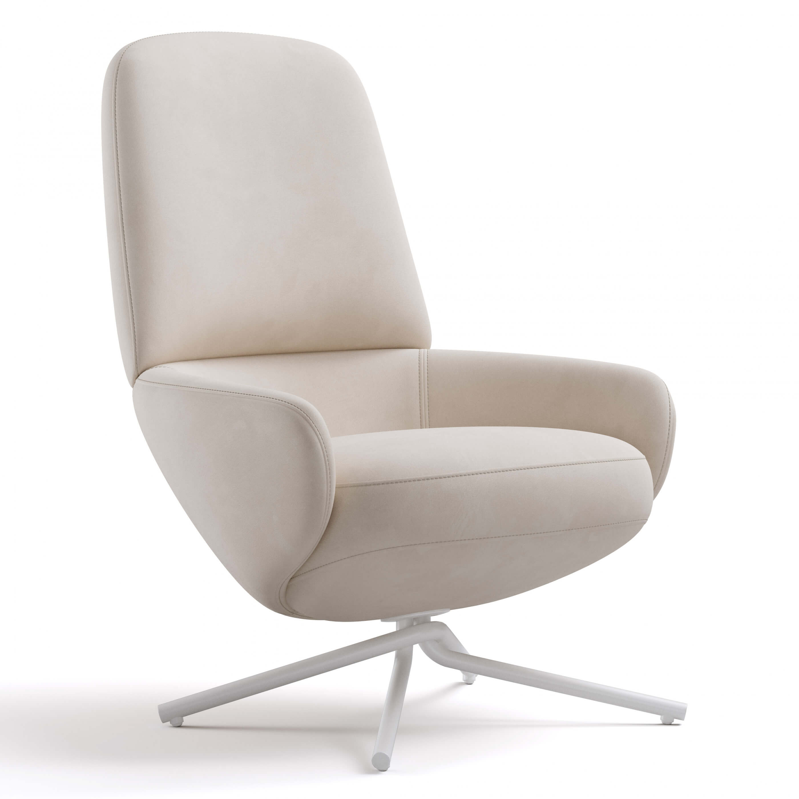 Armchair Calligaris Comfy Occasional Chair - 3D Model by Katmit