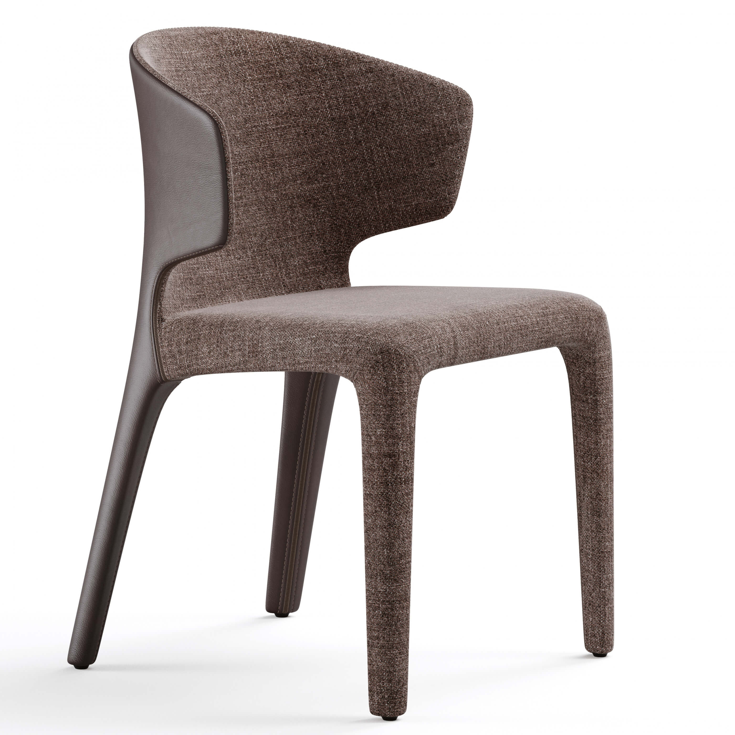 Cassina Ordinal Table Hola 367 Dining Chair Set - 3D Model by Katmit