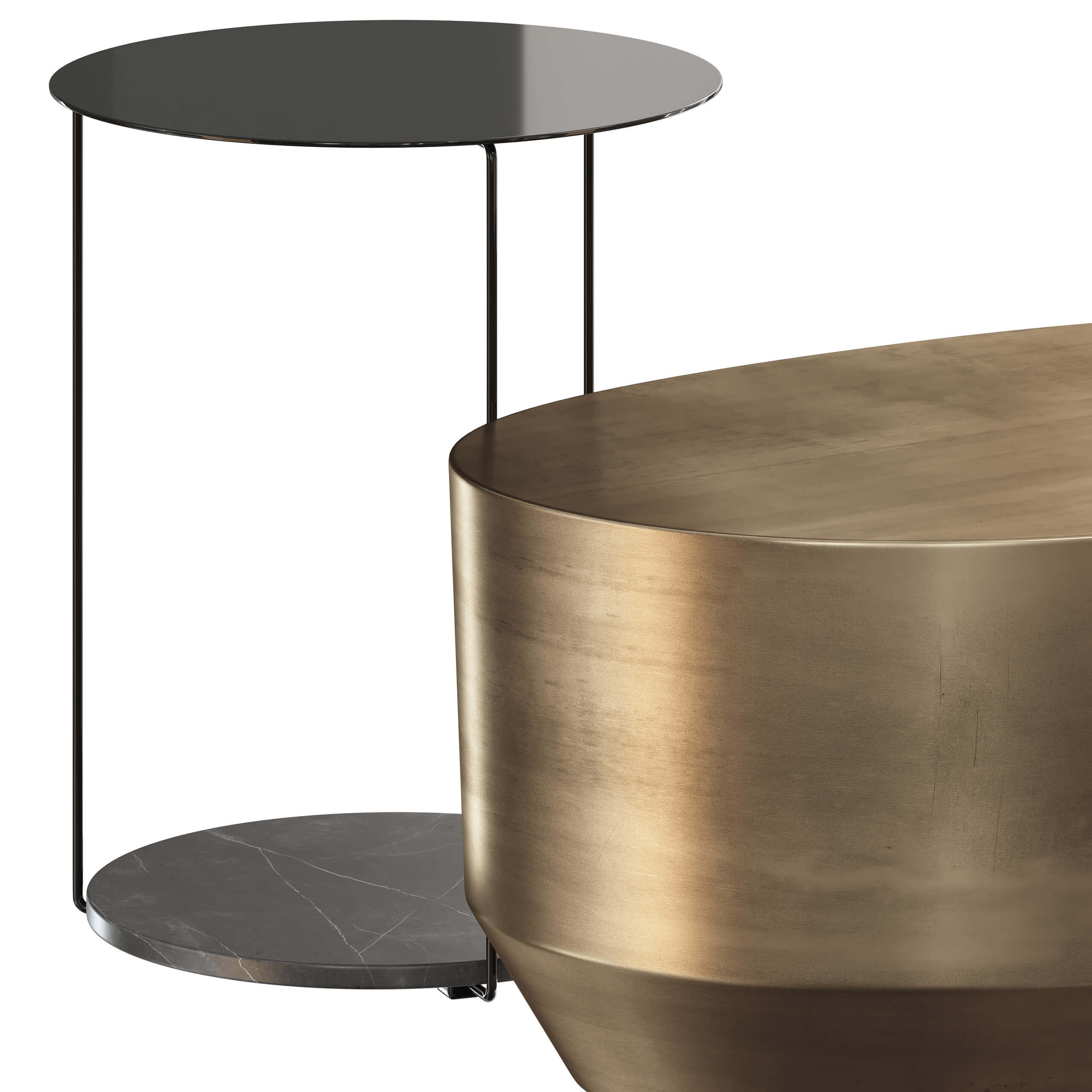 Christine Kroencke Midas Mio Coffee Table - 3D Model by Katmit