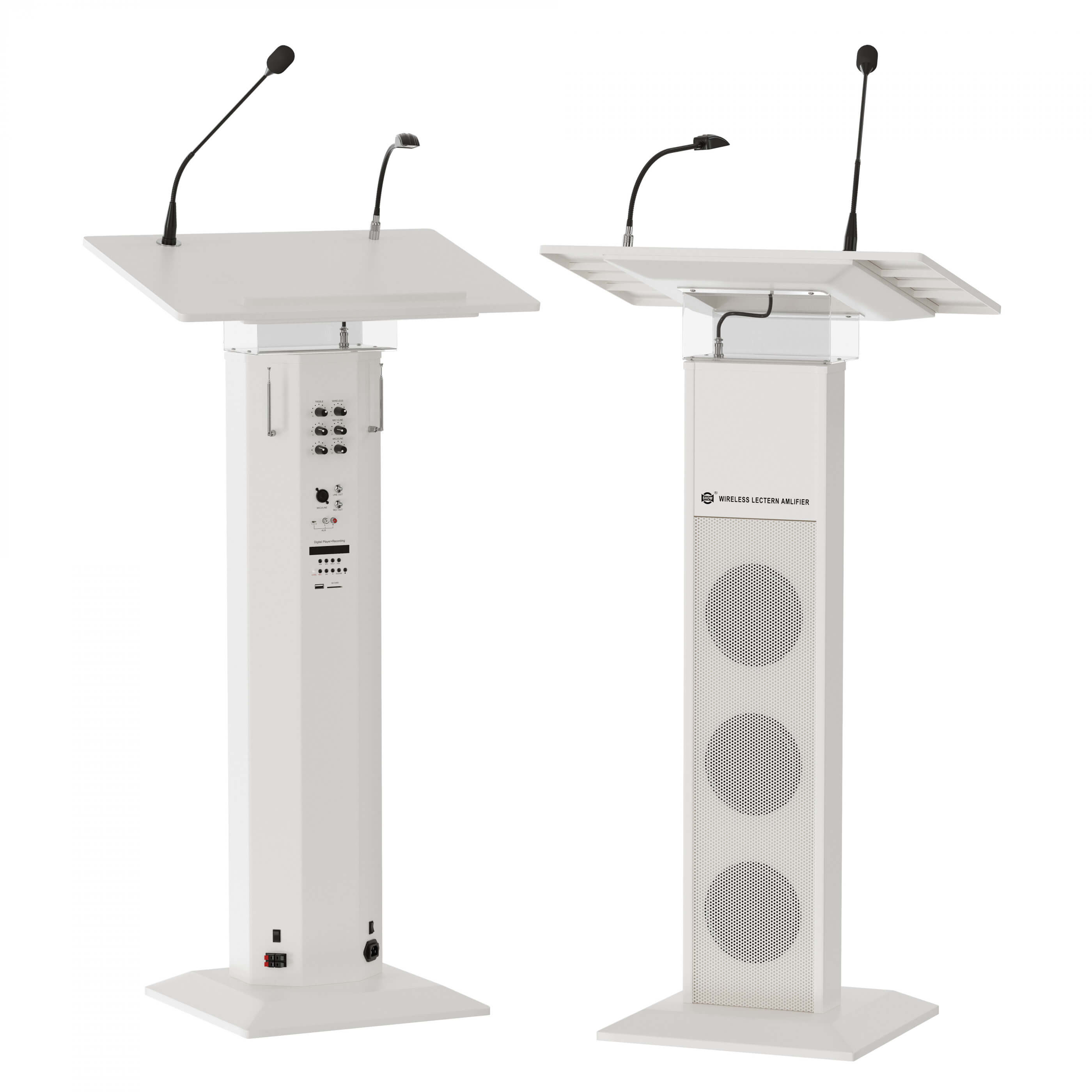 Conference Lectern Amplifier Tribune Show Csv640 - 3D Model by Katmit