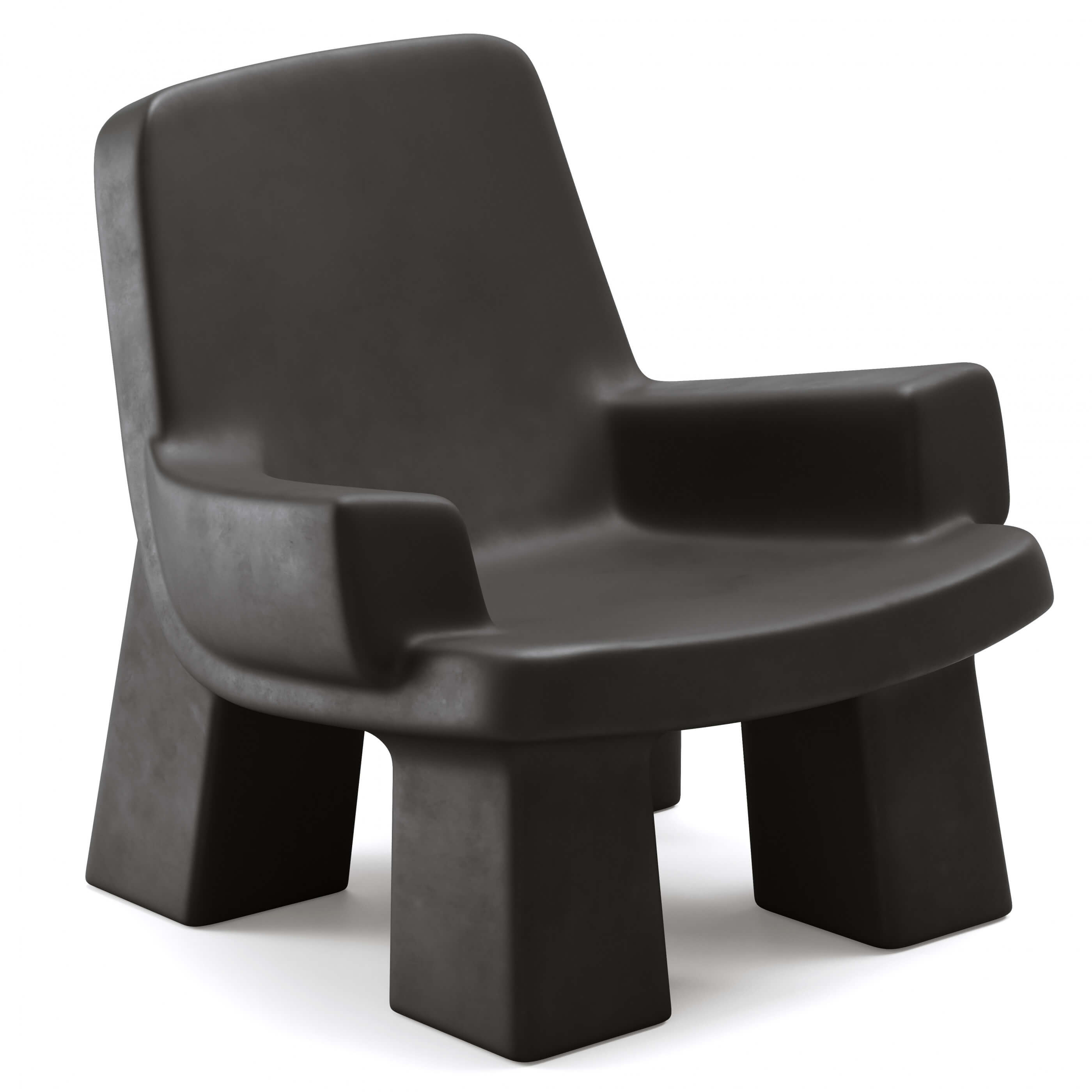Faye Toogood Fudge Chair - 3D Model by Katmit