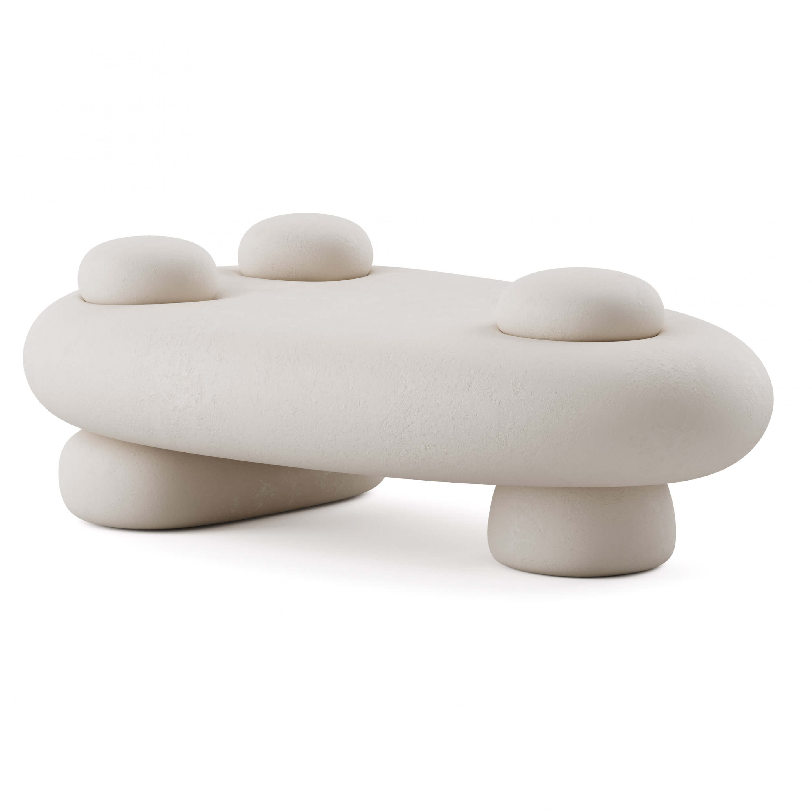 Faye Toogood Maquette 143 Clay Coffee Table - 3D Model by Katmit