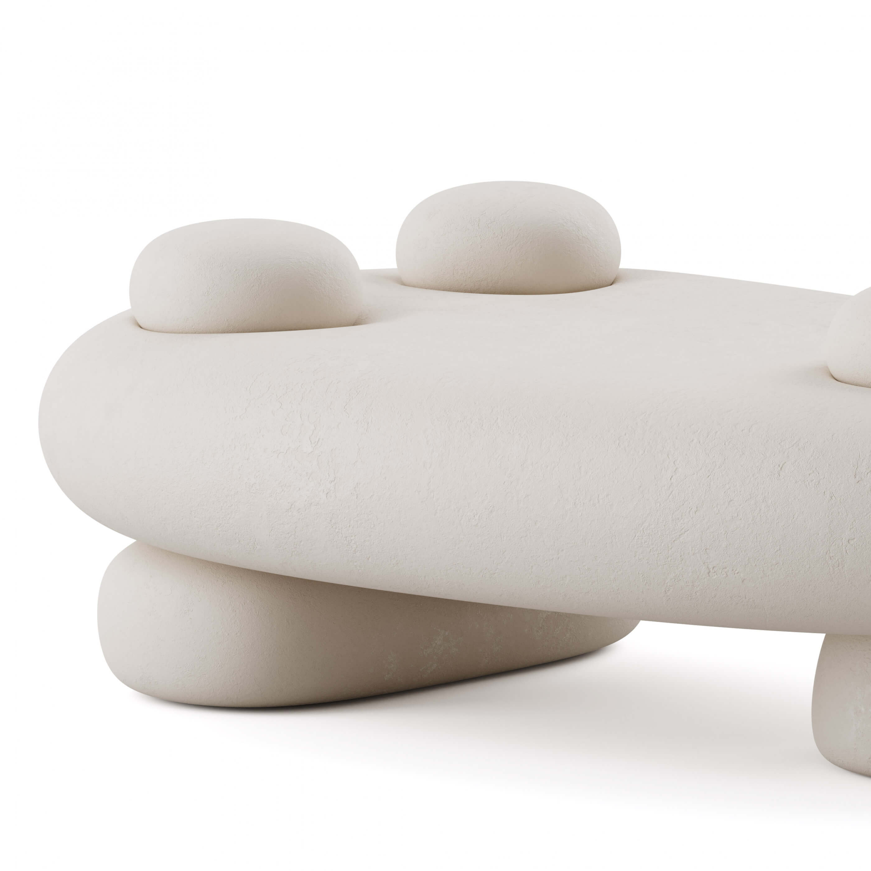 Faye Toogood Maquette 143 Clay Coffee Table - 3D Model by Katmit