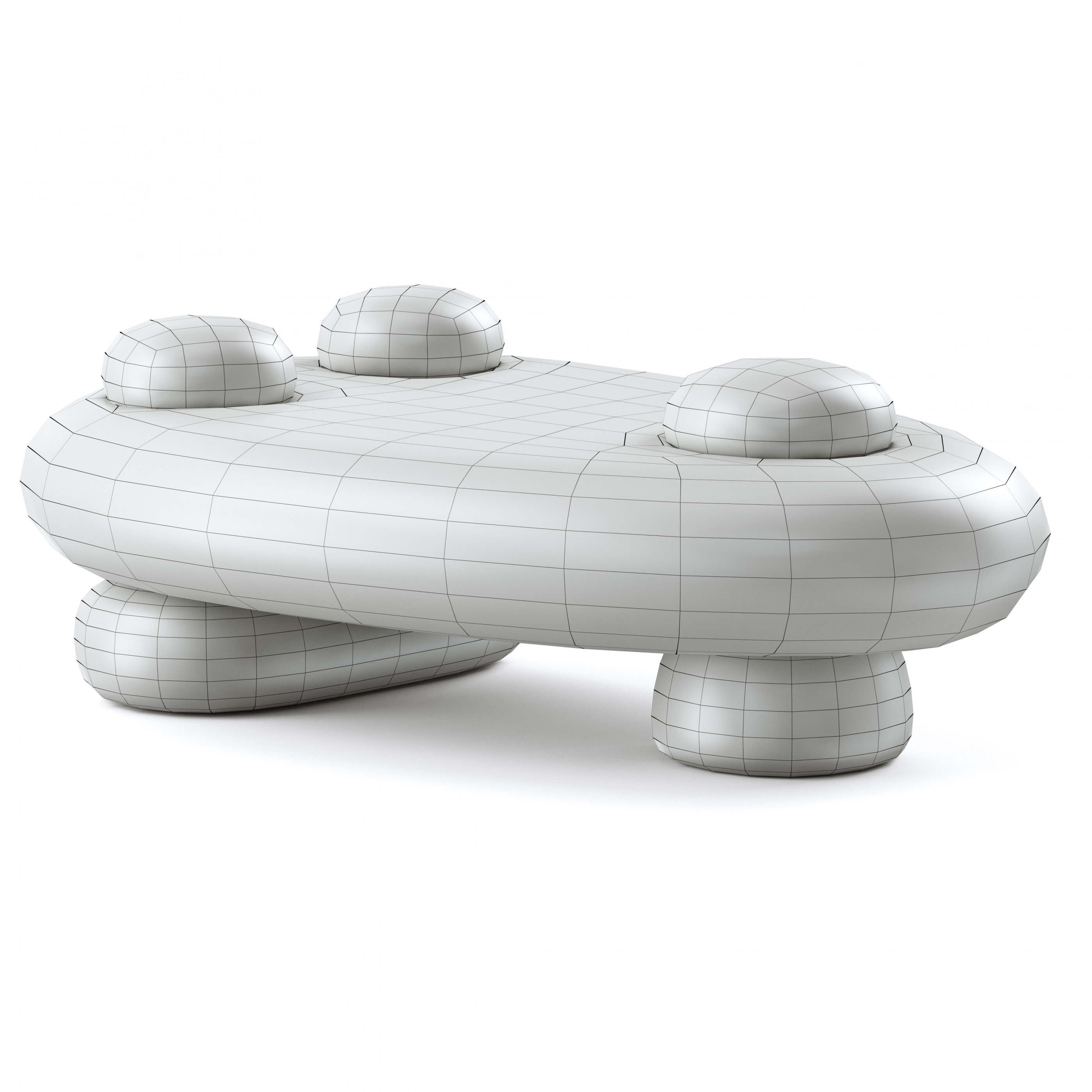 Faye Toogood Maquette 143 Clay Coffee Table - 3D Model by Katmit