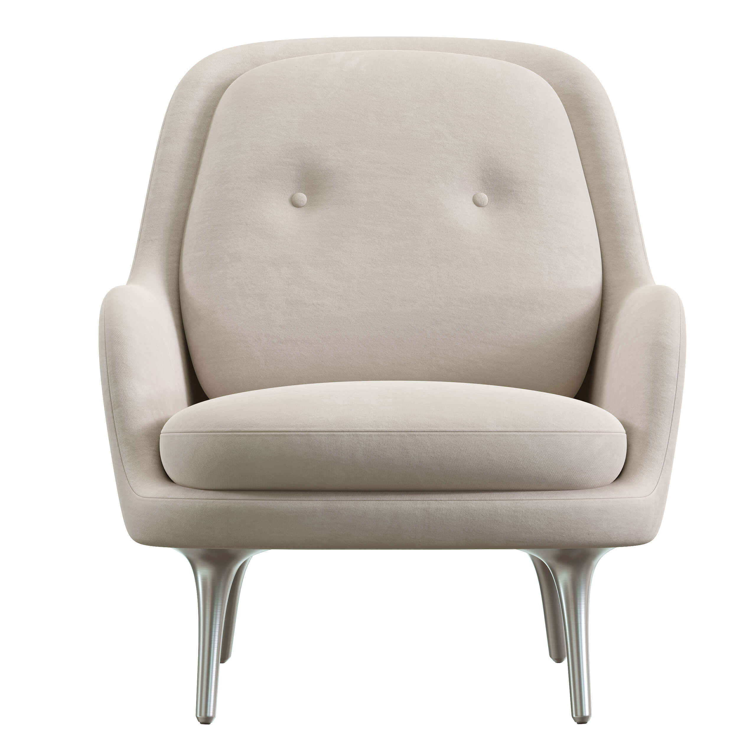 Fritz Hansen JH4 Fri Easy Chair - 3D Model by Katmit
