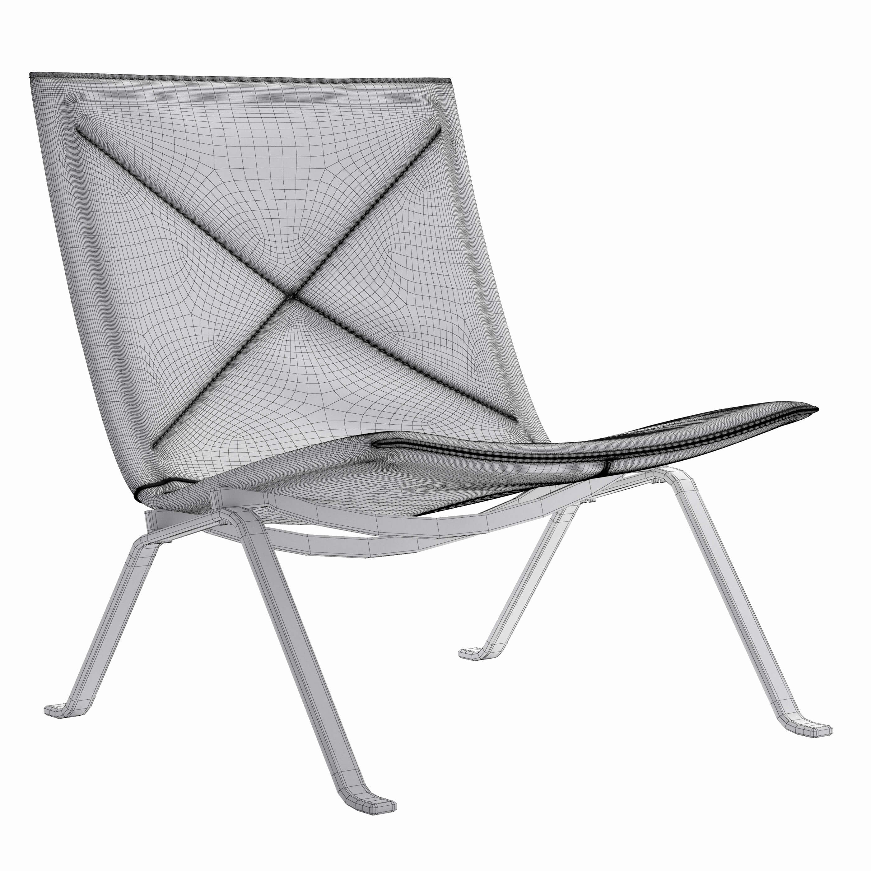 Fritz Hansen PK22 Chair - 3D Model by Katmit