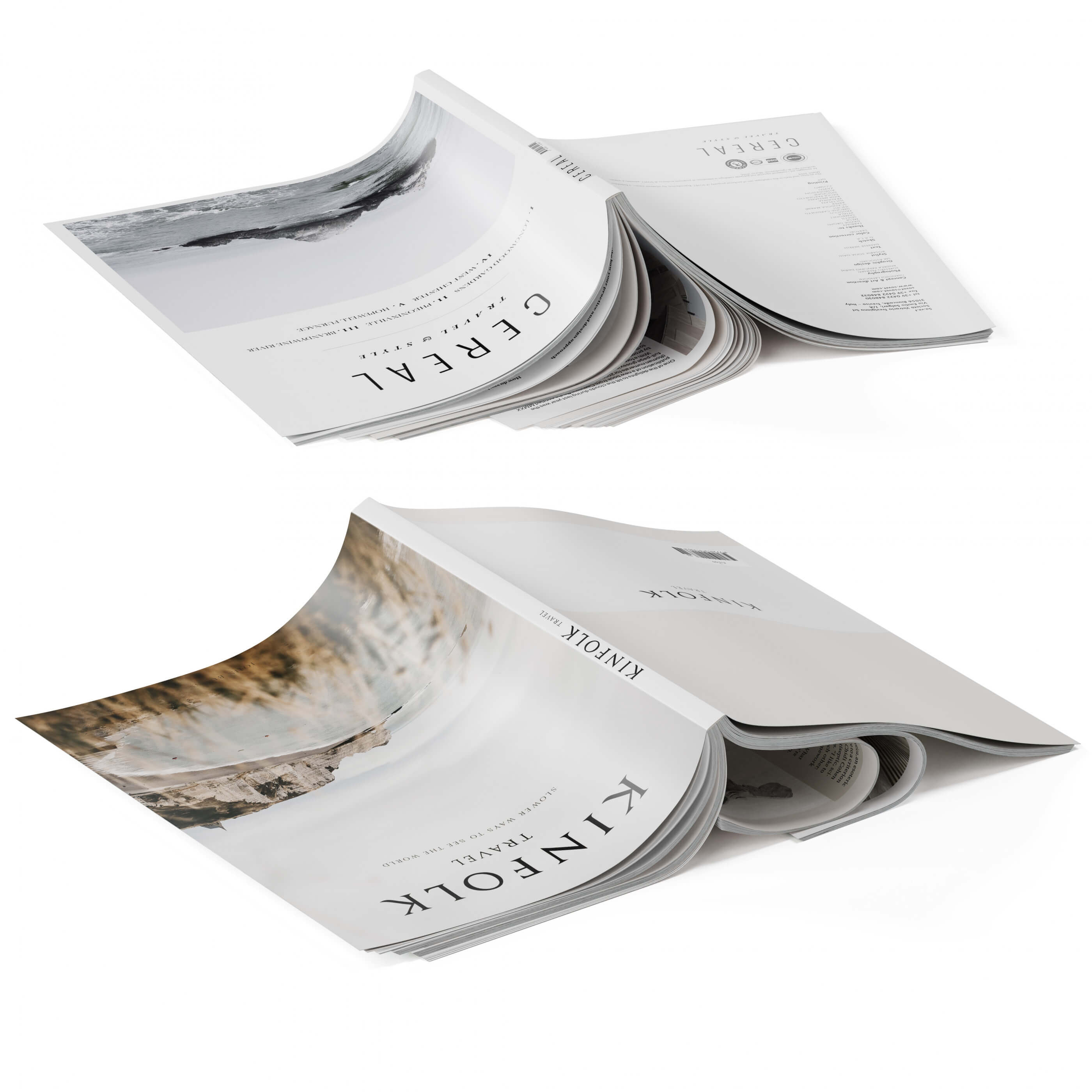 Magazines Cover Upside - 3D Model by Katmit