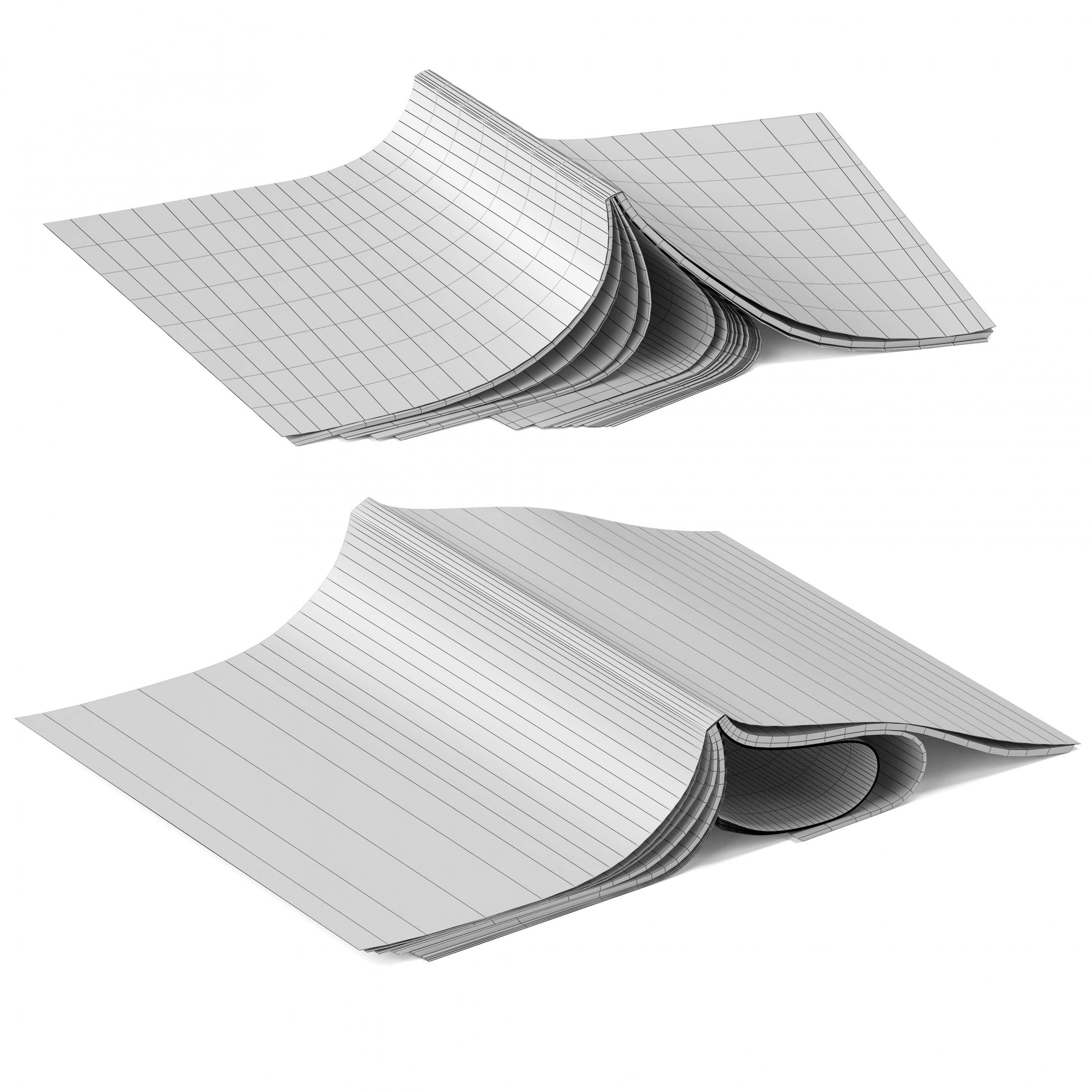 Magazines Cover Upside - 3D Model by Katmit