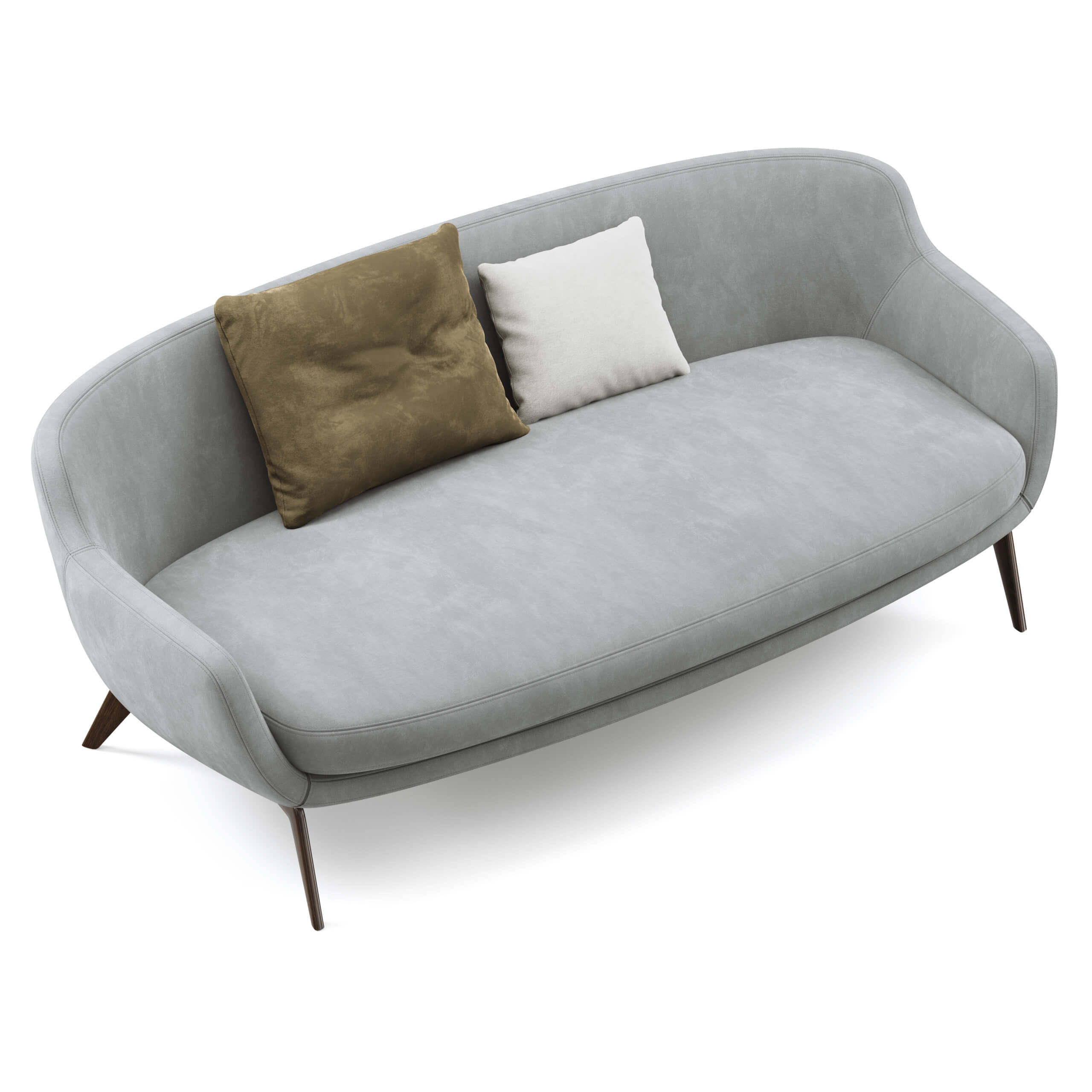 Minotti Belt Sofa - 3D Model by Katmit