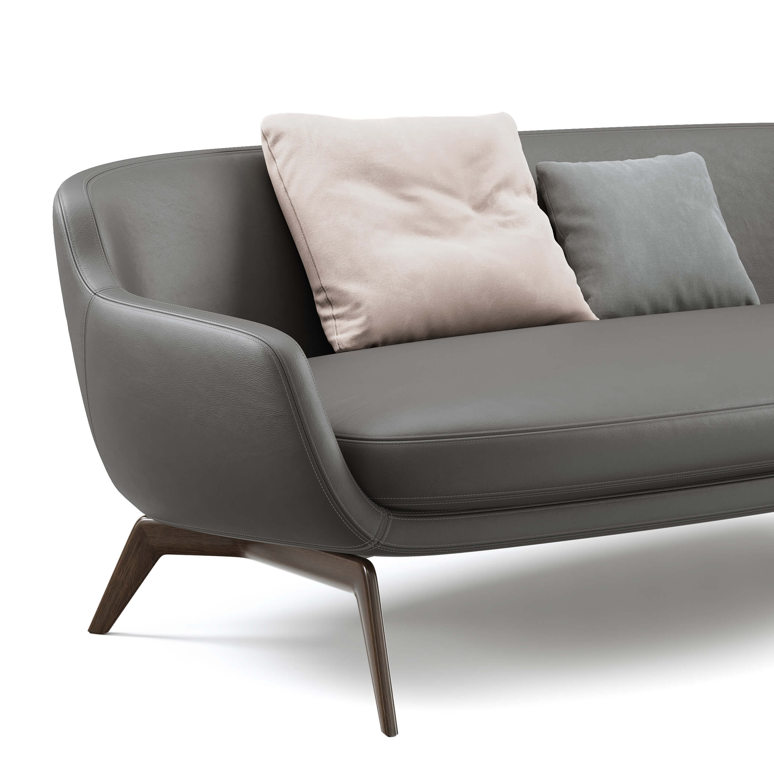 Minotti Belt Sofa - 3D Model by Katmit