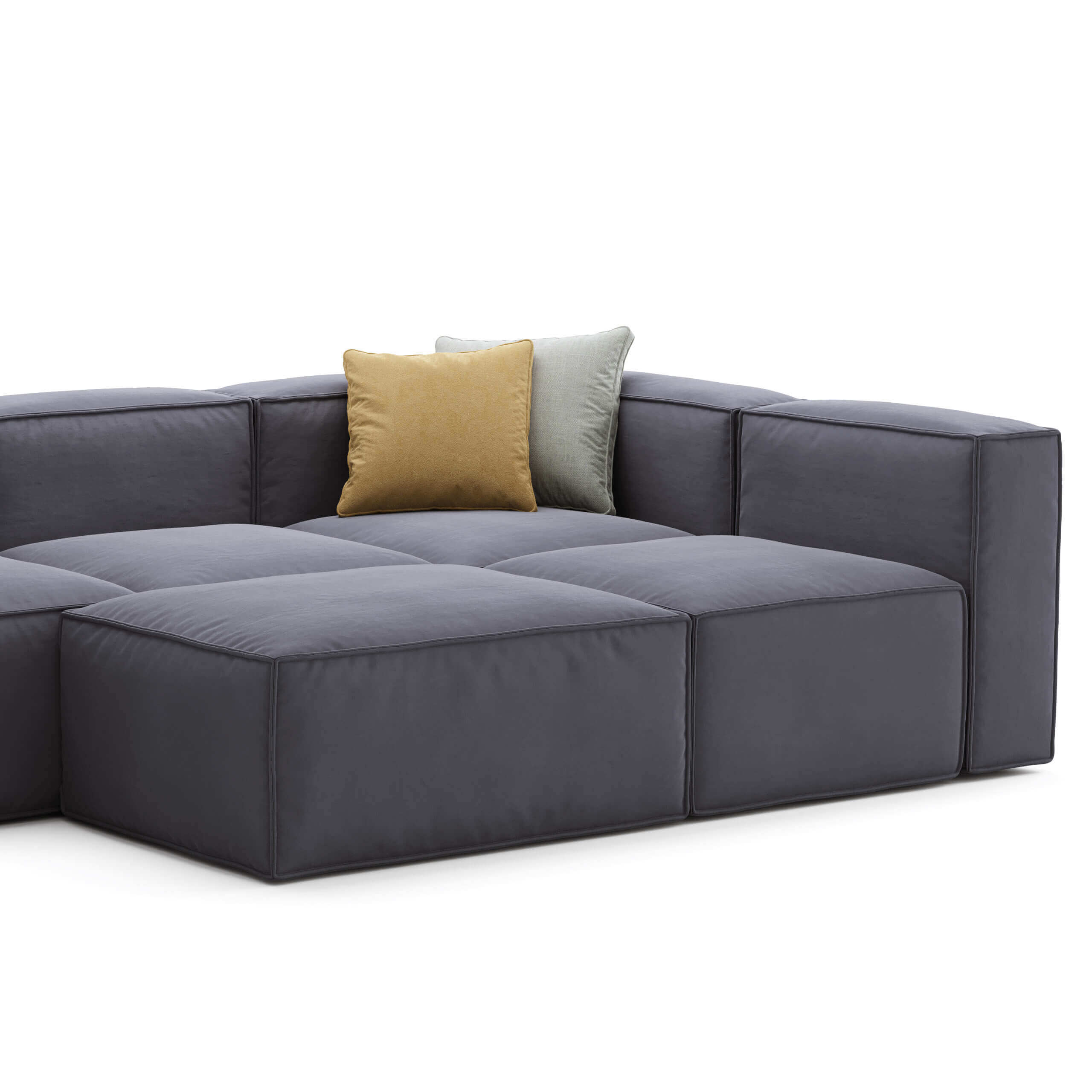 Modular Relax Sofa Sonit Tavola - 3D Model by Katmit