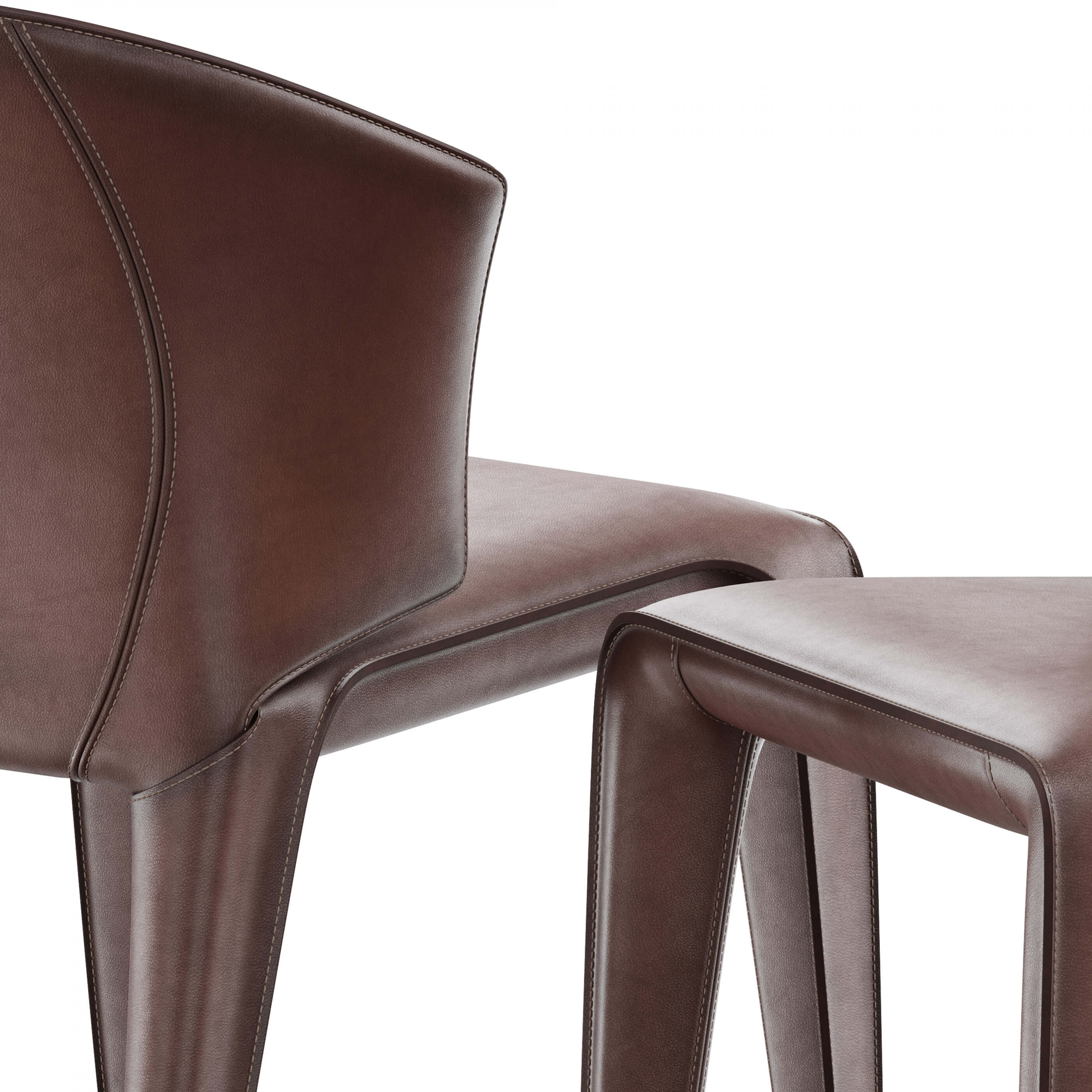 Natuzzi Atta Chair Campus Table - 3D Model by Katmit