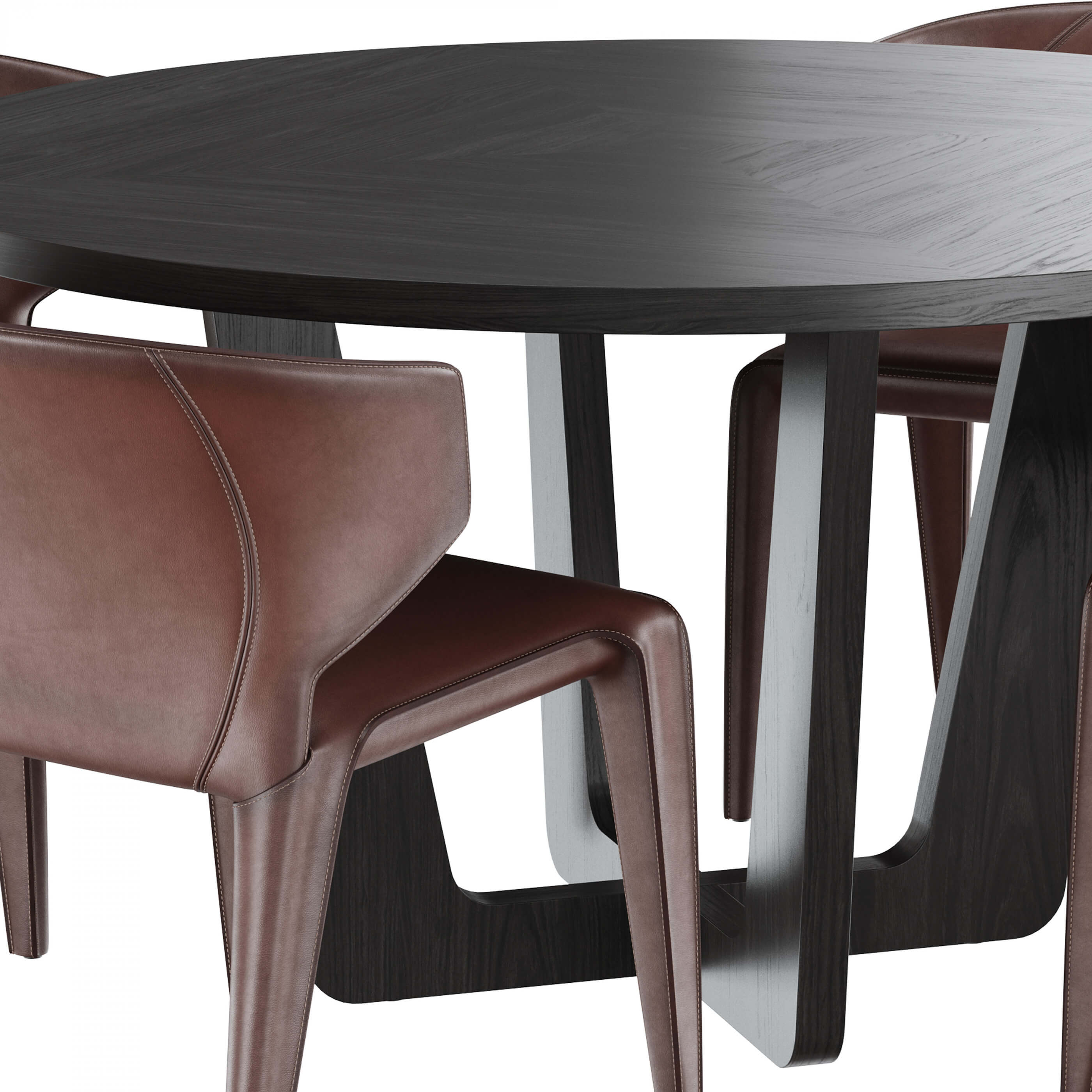 Natuzzi Clio Chair Circus Table - 3D Model by Katmit