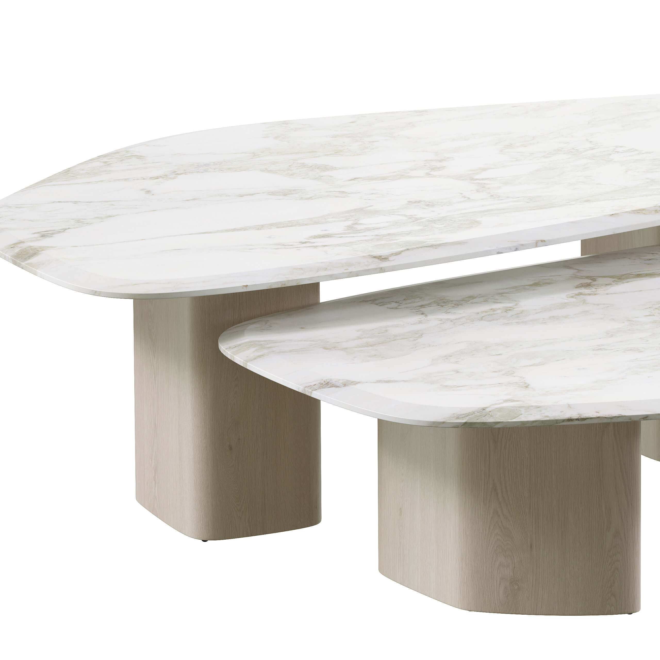 Palecek Caleb Coffee Table - 3D Model by Katmit