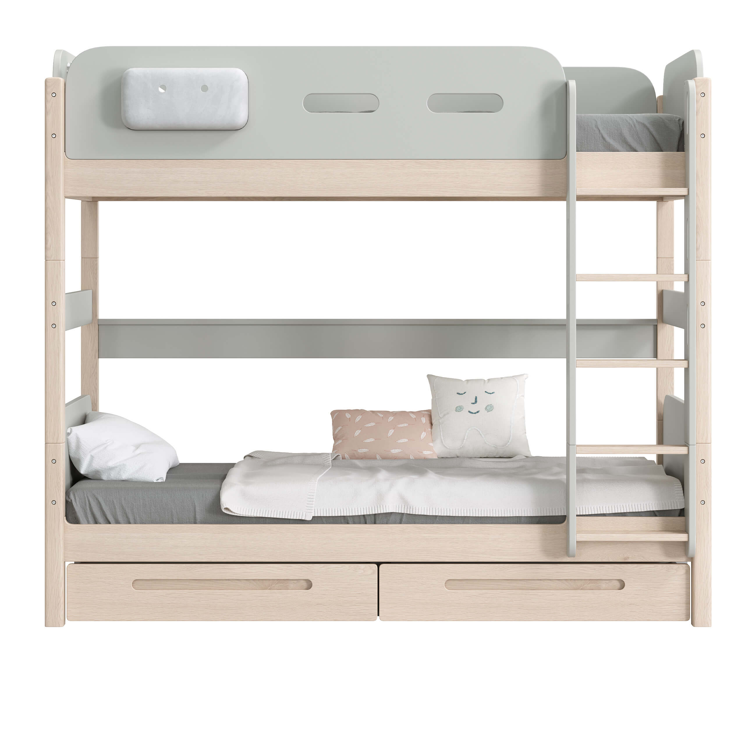 Pupupula Rock Solid Modular Kid Bed System - 3D Model by Katmit