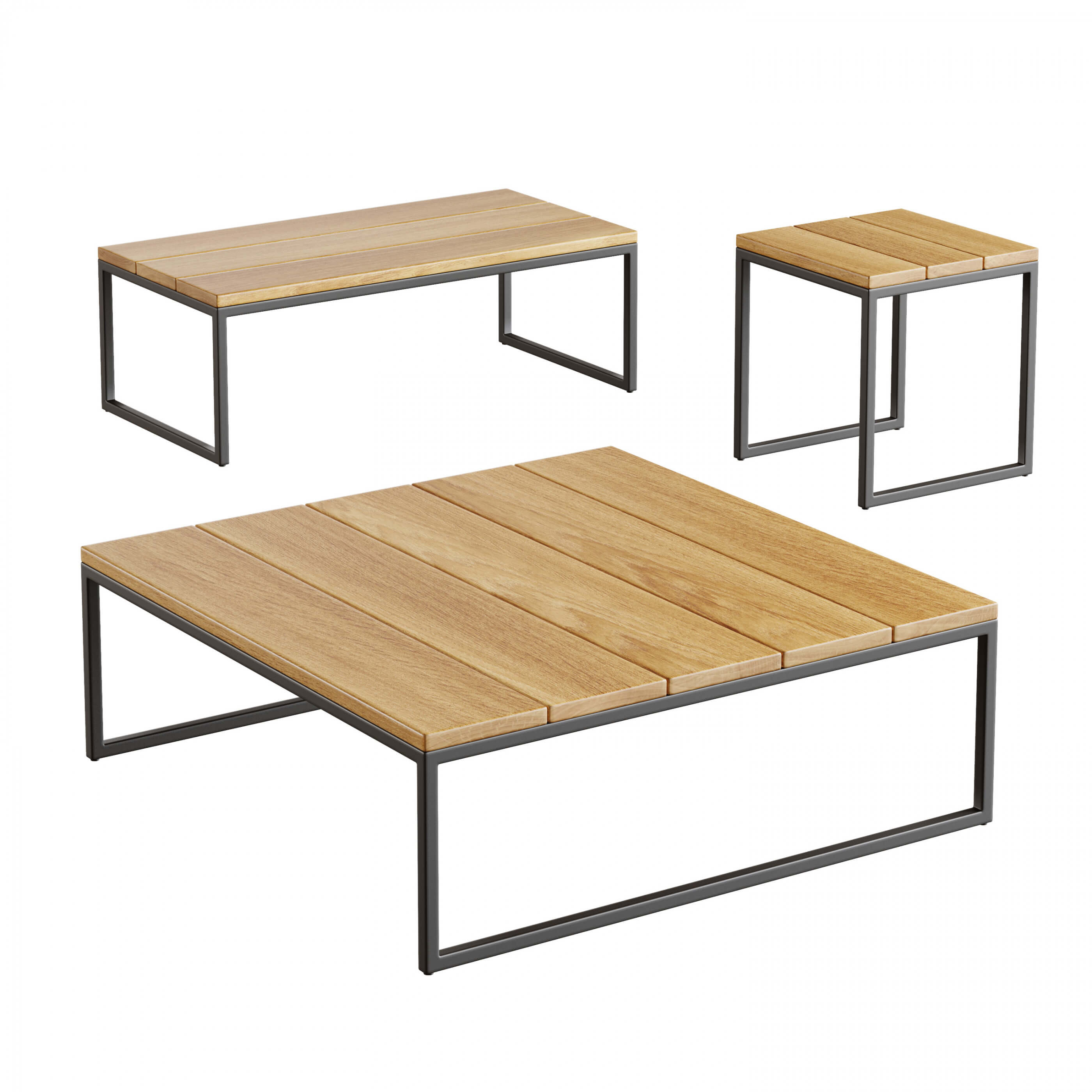 Skyline Design Nautic Coffee Tables - 3D Model by Katmit