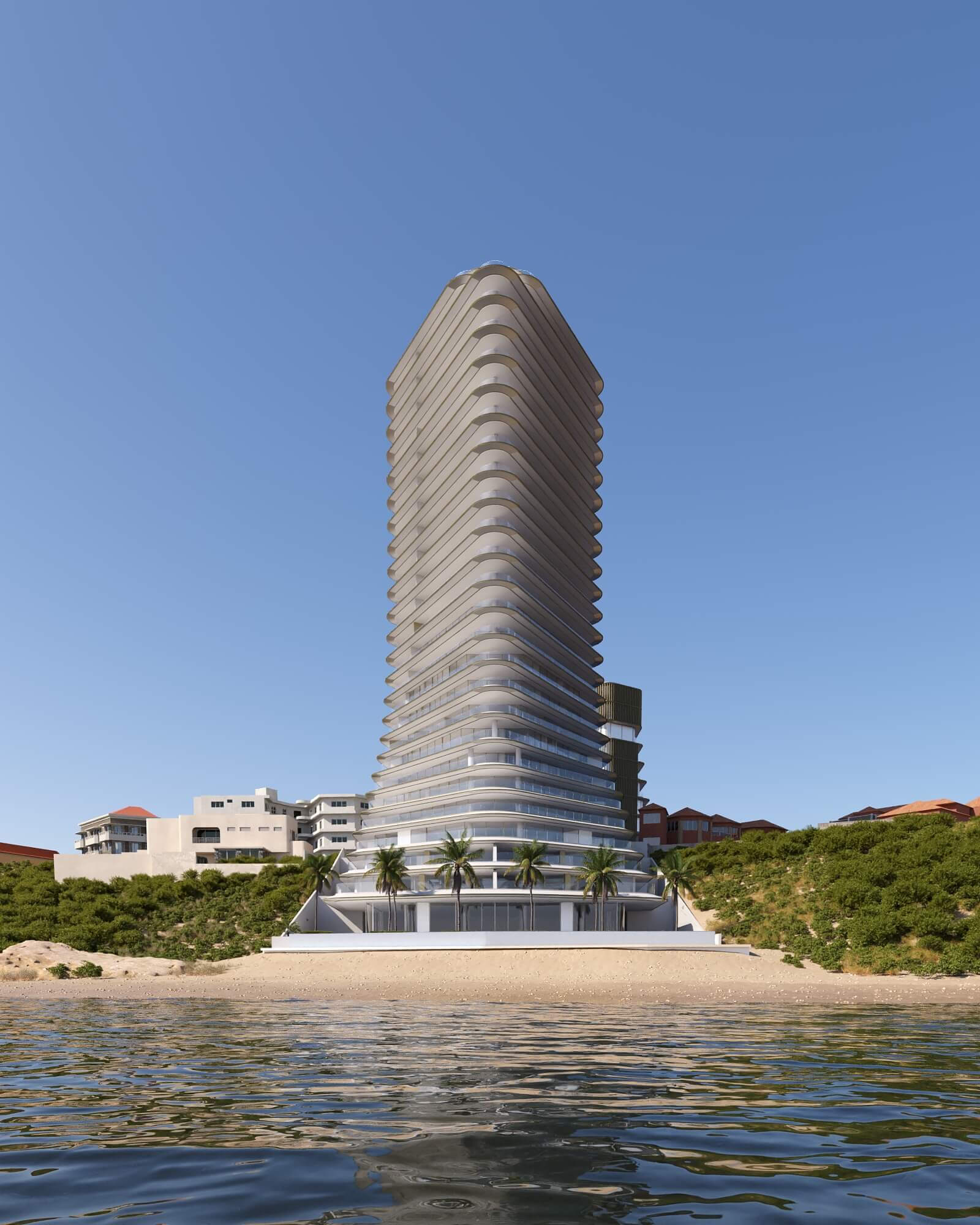 Hotel Resort exterior render 3D Render, Digital Art by Katy_Lane