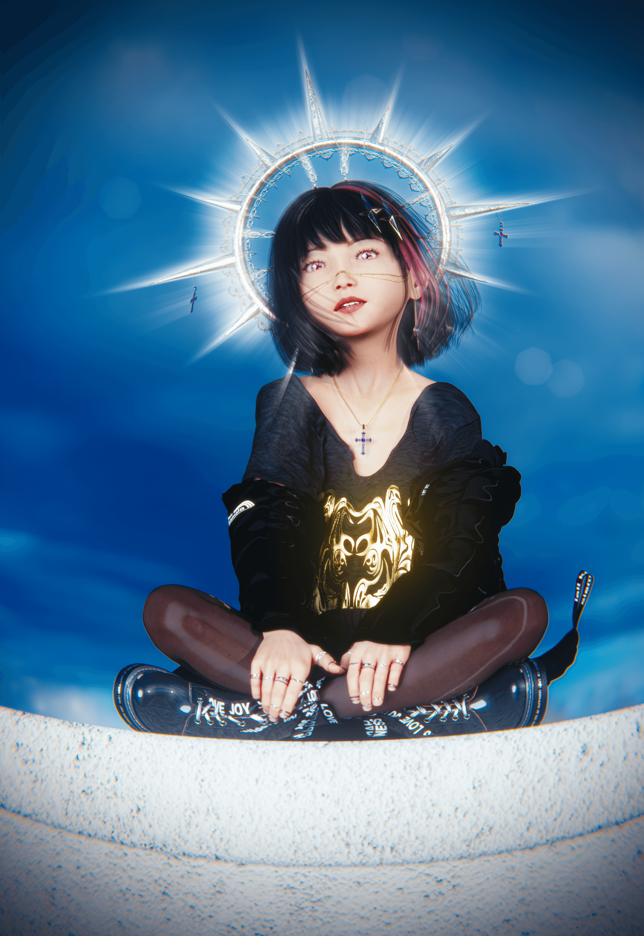 Laura 3D Render, Digital Art by Kayami