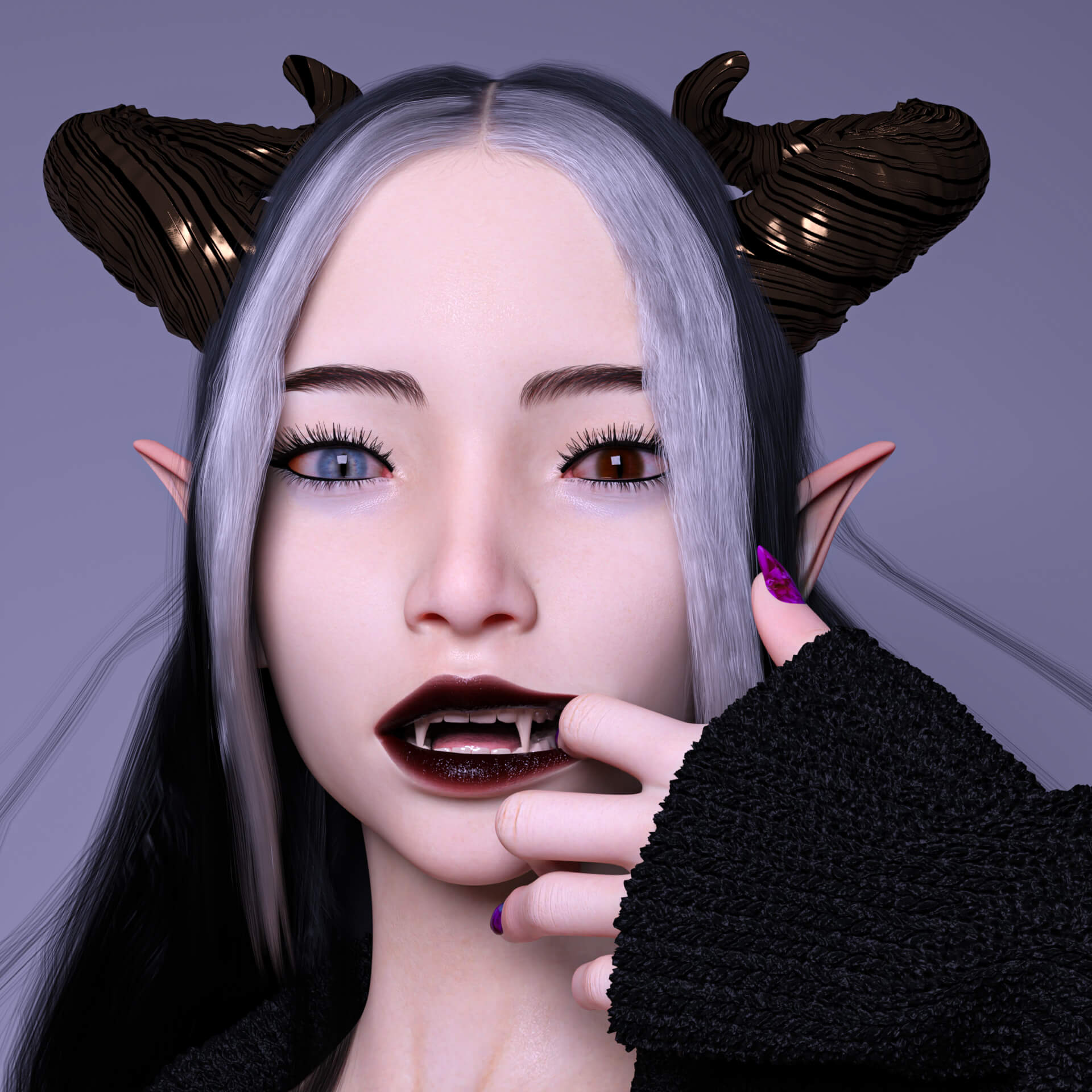 KAY Charllote Vamp for Genesis 8 and 8.1 - Daz Content by Kayami