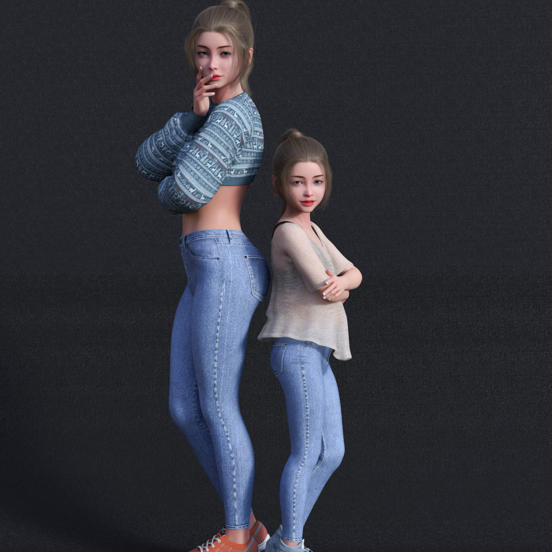 Kay Joanne and Joanne Young for Genesis 9 - Daz Content by Kayami