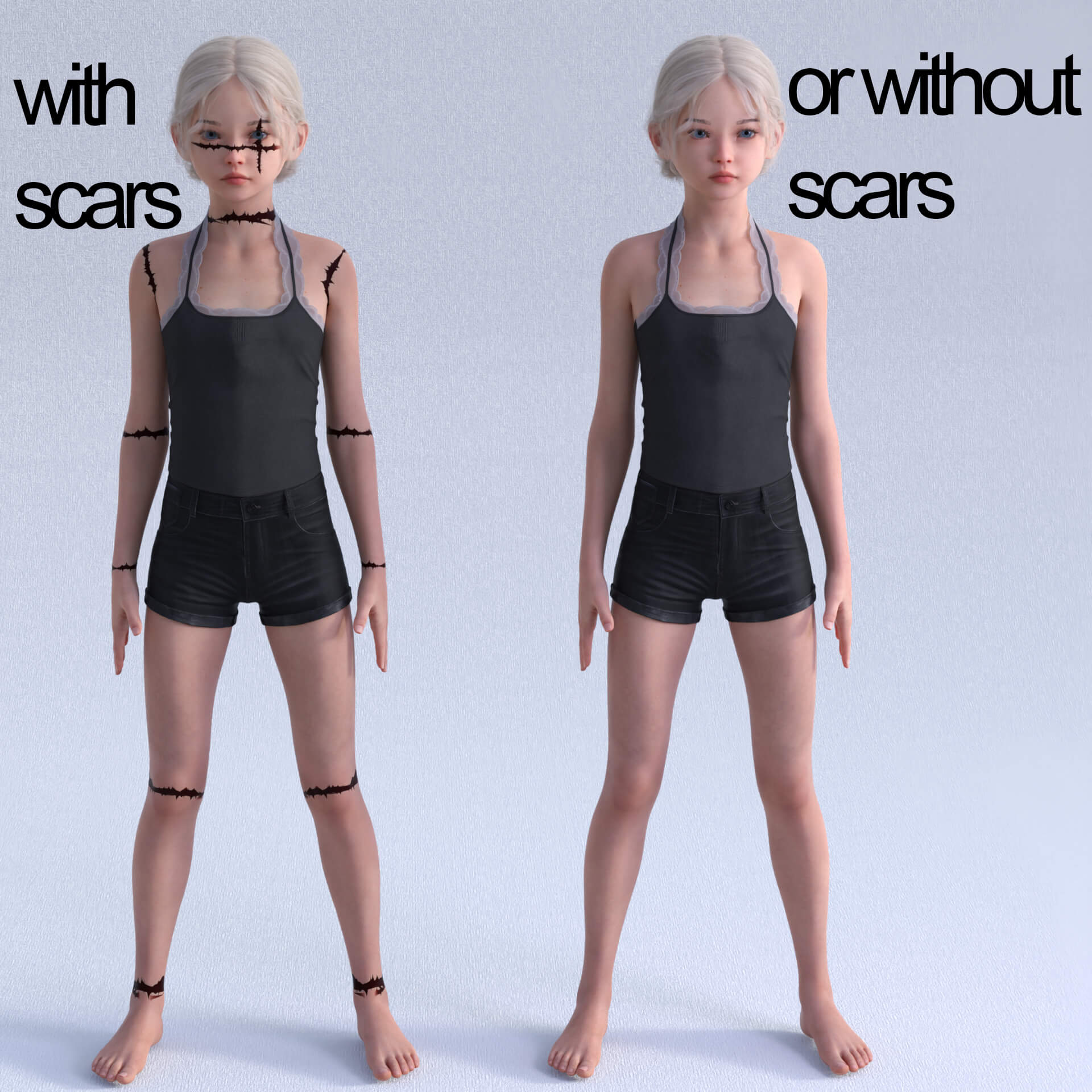 Kay Kami for Genesis 8 and 8.1 - Daz Content by Kayami