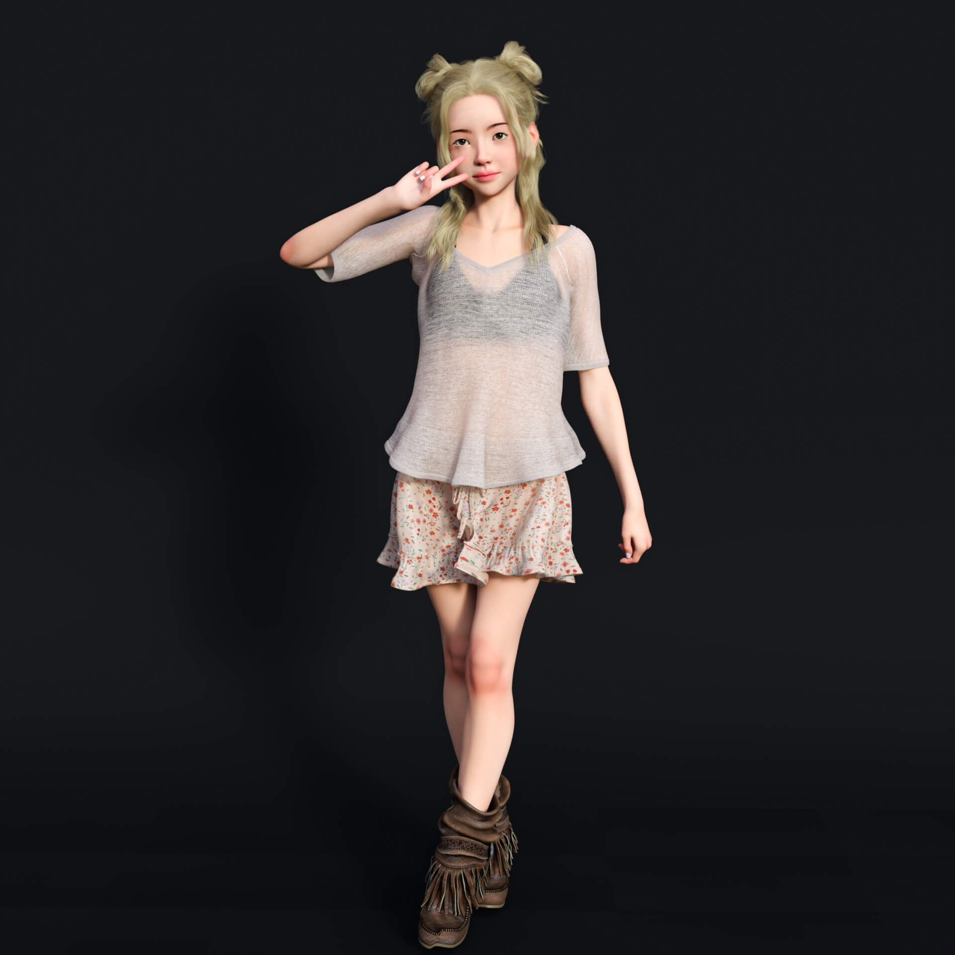Kay Kyara For Genesis 9 Daz Content By Kayami