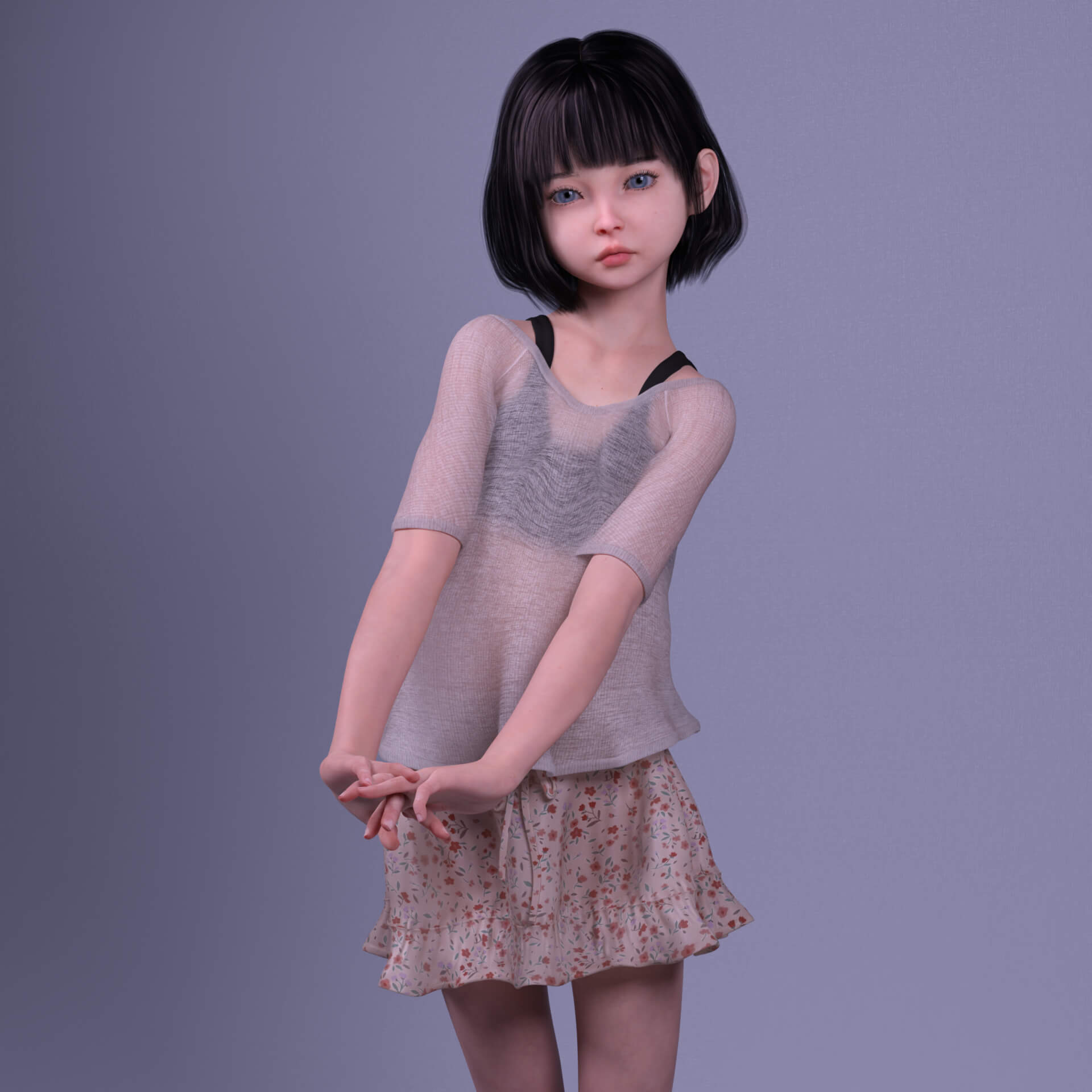 Kay Mina Teen for Genesis 8 and 8.1 - Daz Content by Kayami