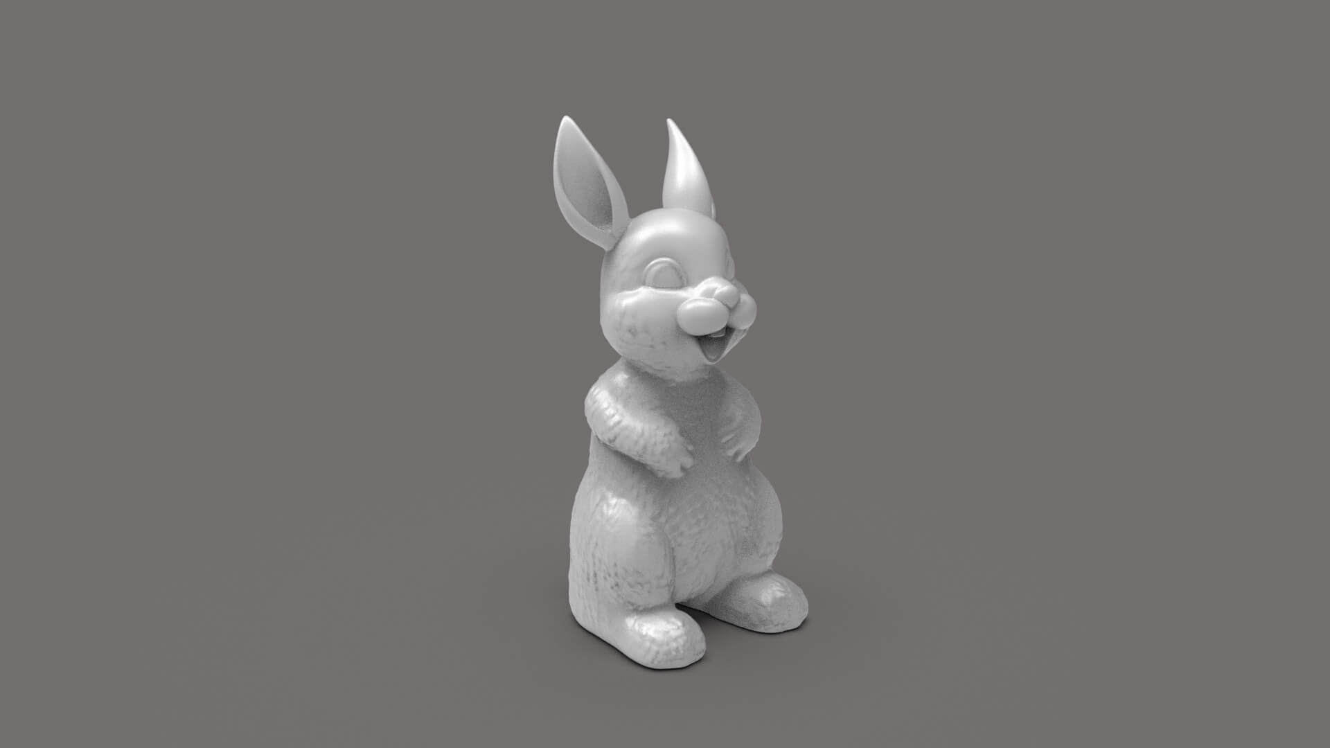 Cute Rabbit - 3D Printing Model by kbdesign223