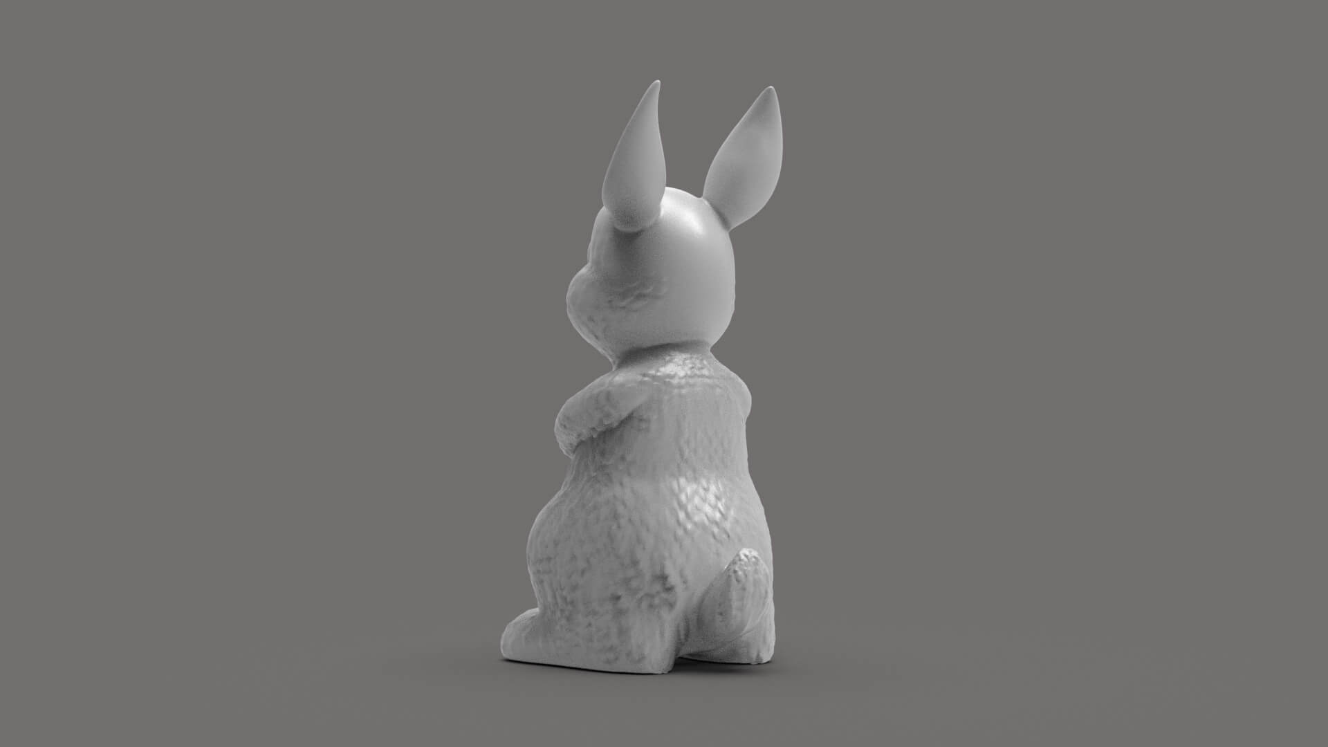 Cute Rabbit - 3D Printing Model by kbdesign223