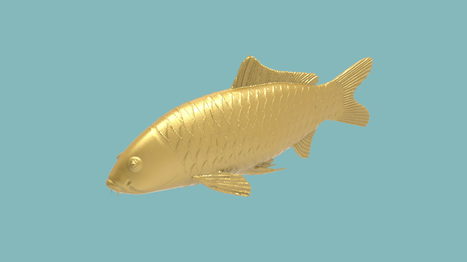 Koi Fish 3D Printing Model by kbdesign223