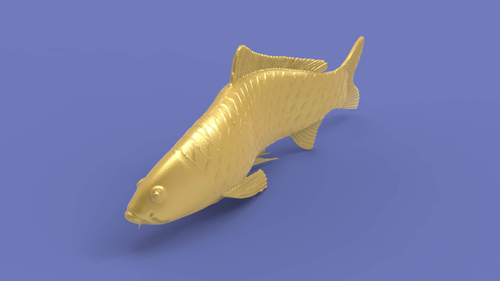Koi Fish Version 2 - 3D Printing Model by kbdesign223