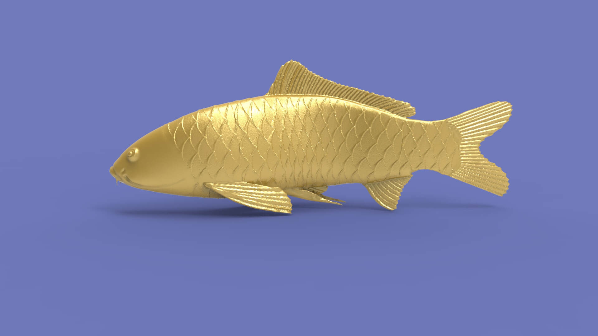 Koi Fish Version 2 - 3D Printing Model by kbdesign223