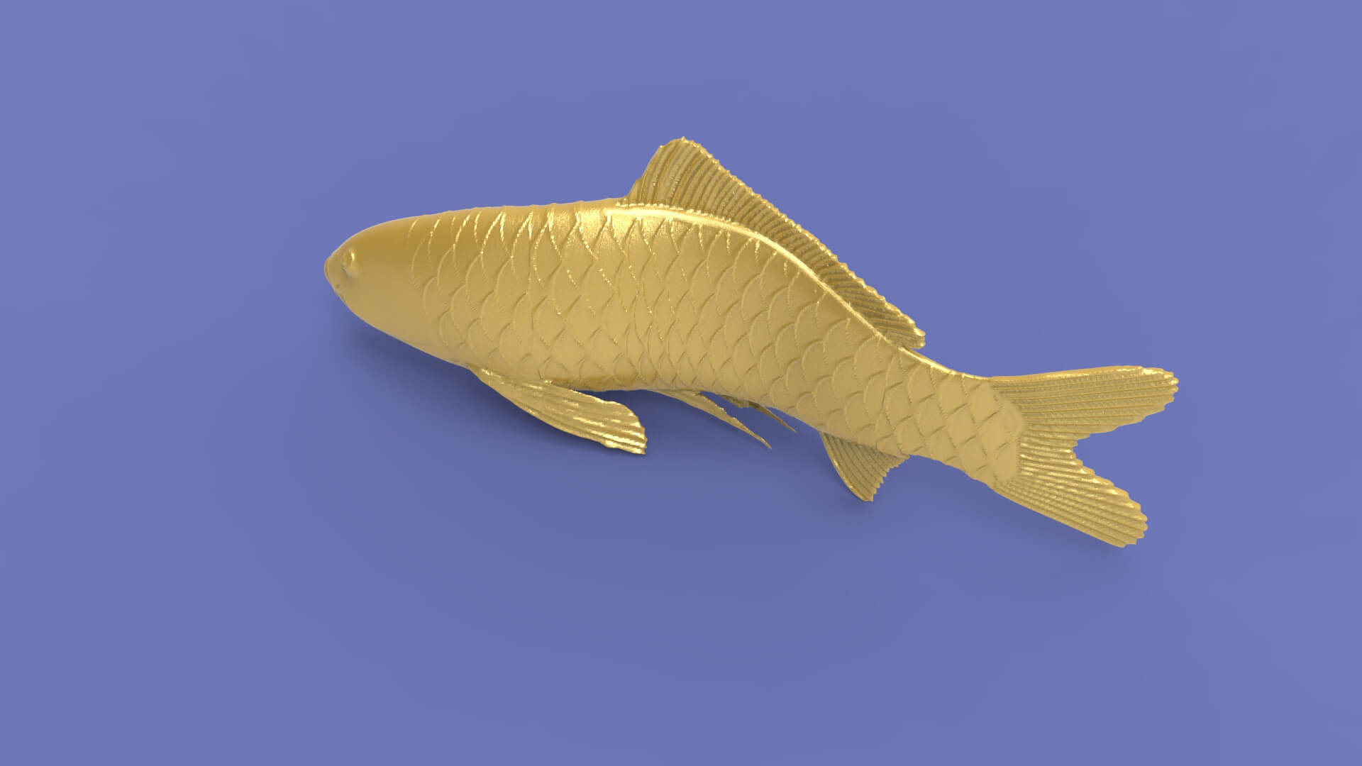 Koi Fish Version 2 - 3D Printing Model by kbdesign223