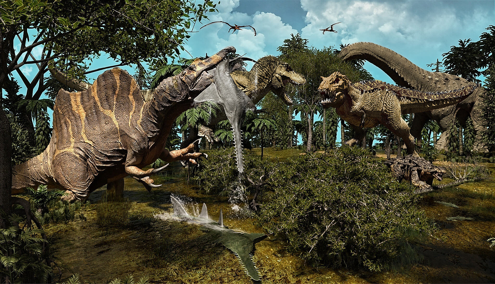 Lost World 3D Render, Digital Art by keener